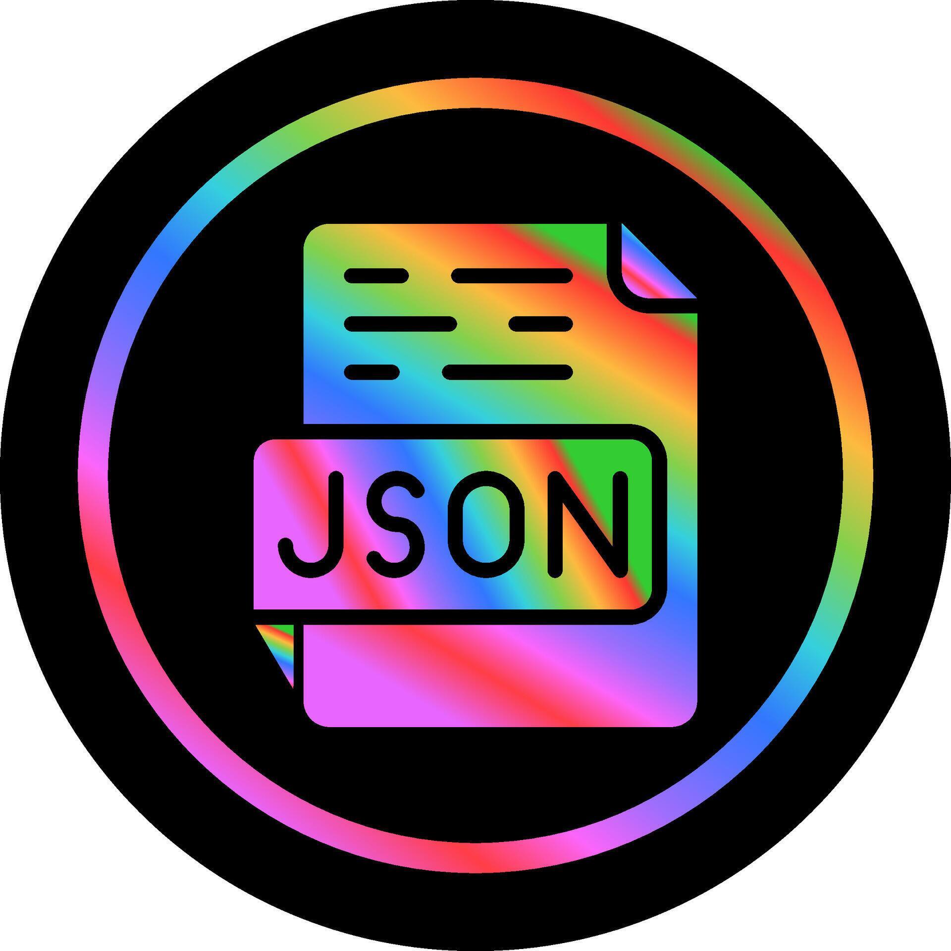 JSON Vector Icon 40387535 Vector Art at Vecteezy
