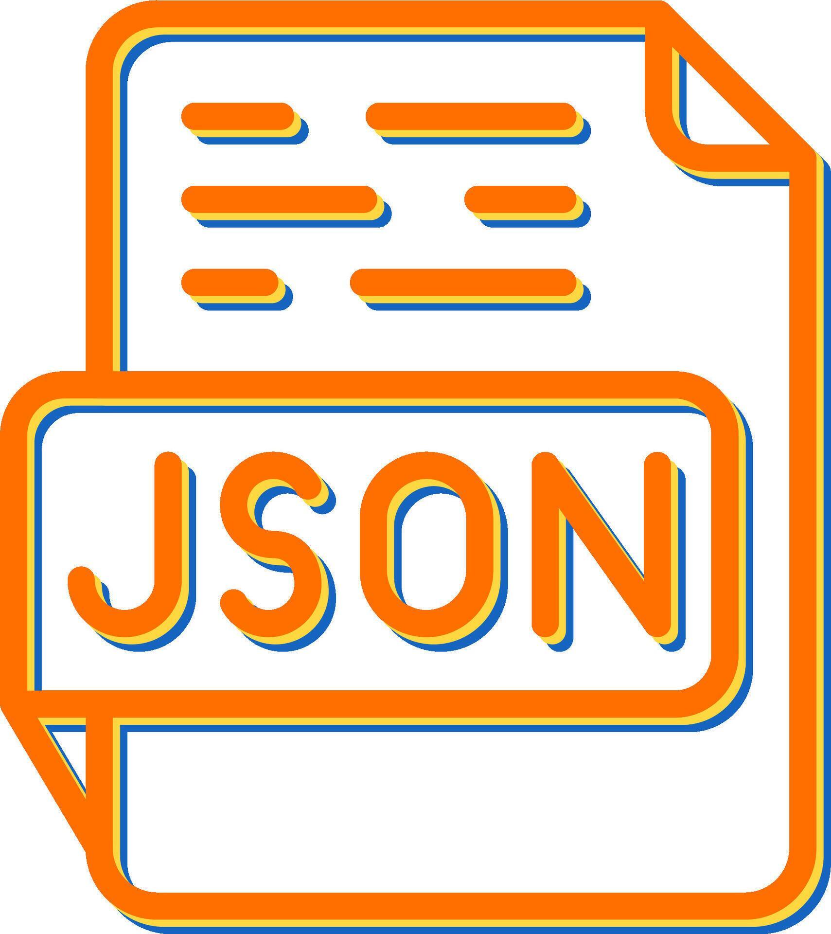 JSON Vector Icon 40414195 Vector Art at Vecteezy