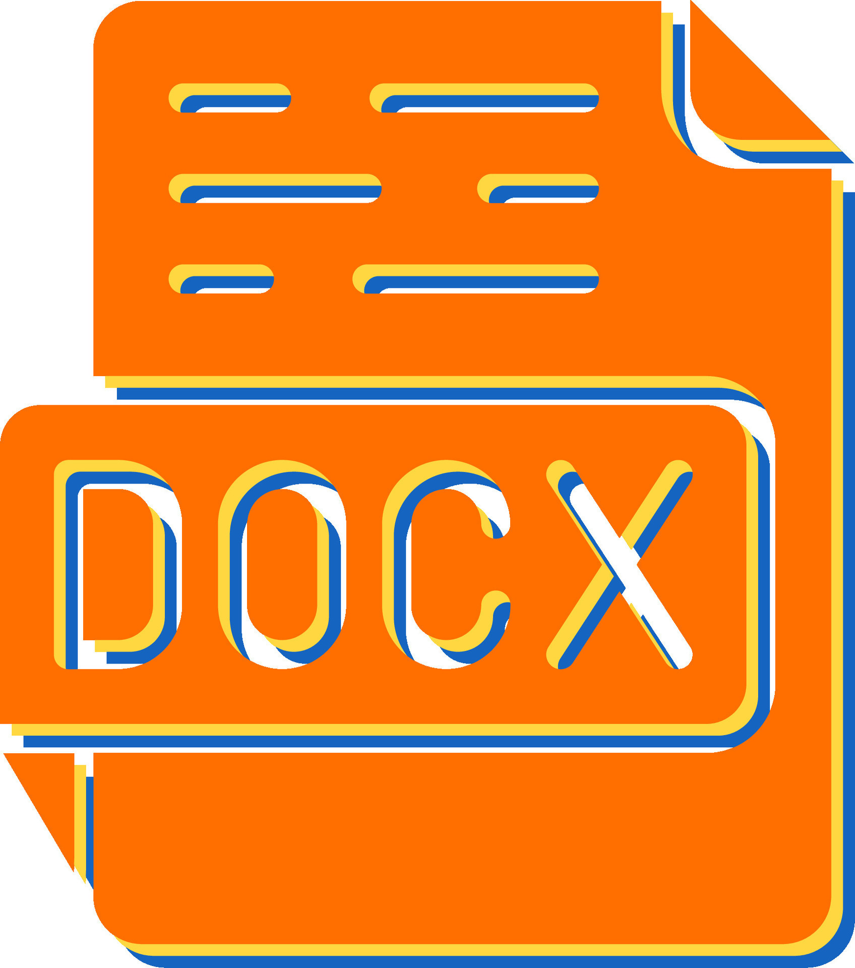 DOCX Vector Icon 40416124 Vector Art at Vecteezy