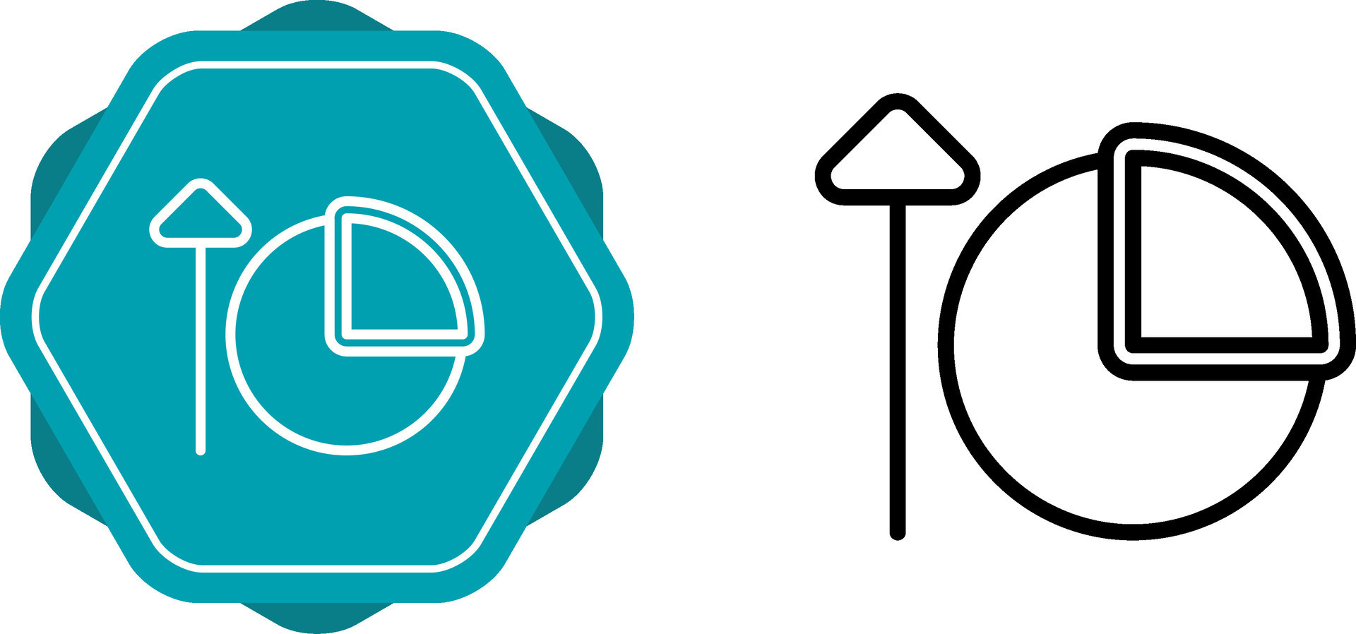 Chart Increasing Vector Icon 40437921 Vector Art at Vecteezy