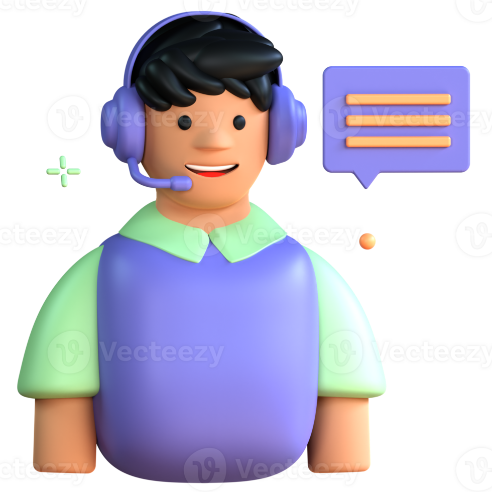 3D Illustration customer service 40501762 PNG 3D Illustration customer service 40501762 PNG