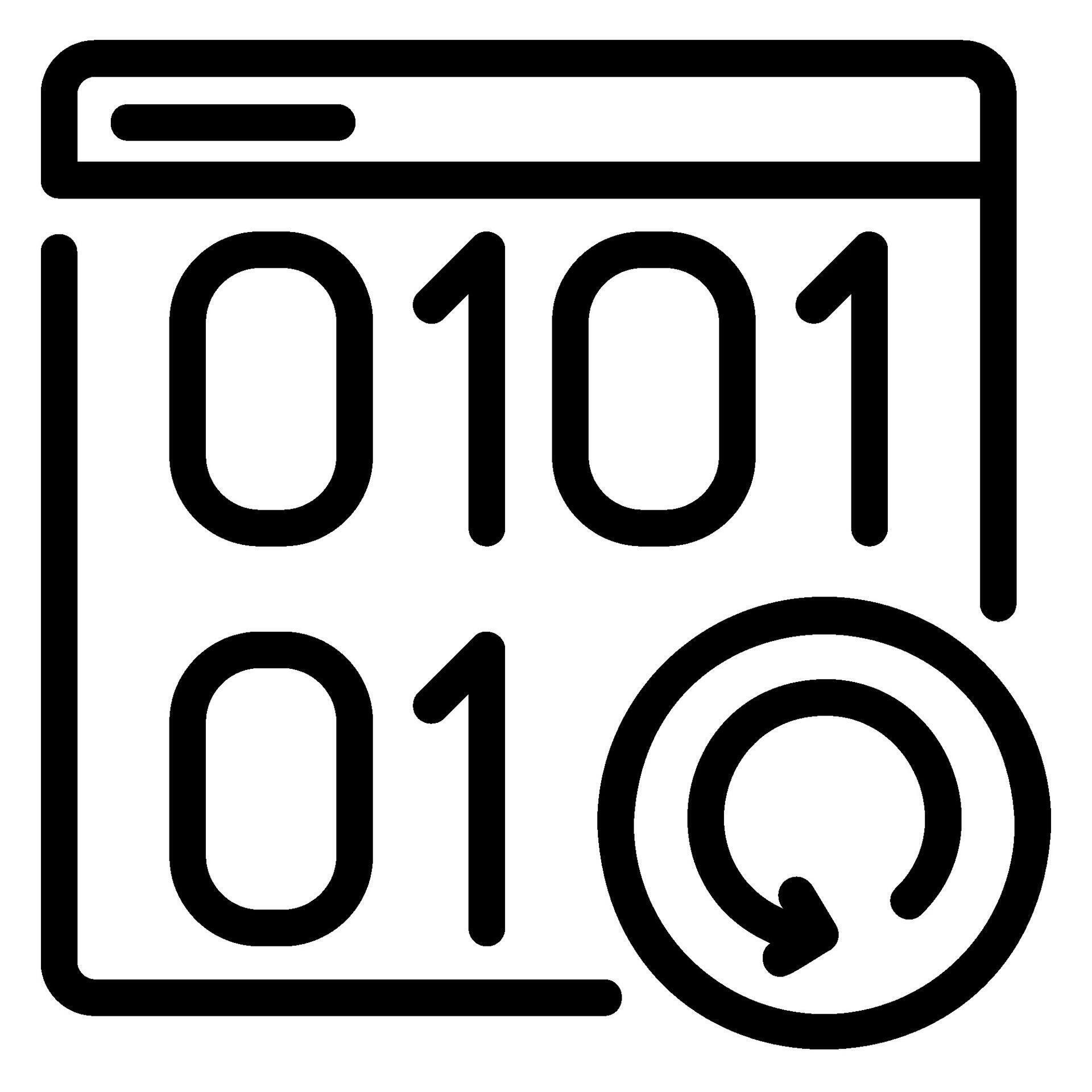 binary code line icon 40505910 Vector Art at Vecteezy binary code line icon 40505910 Vector Art at Vecteezy