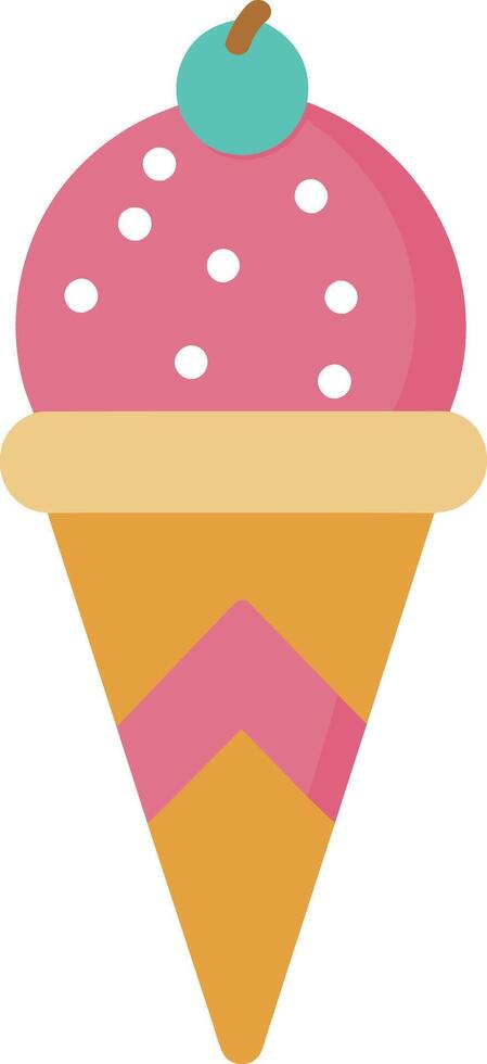 Isolated Soft Strawberry Ice Cream Cone 40522788 Vector Art At Vecteezy