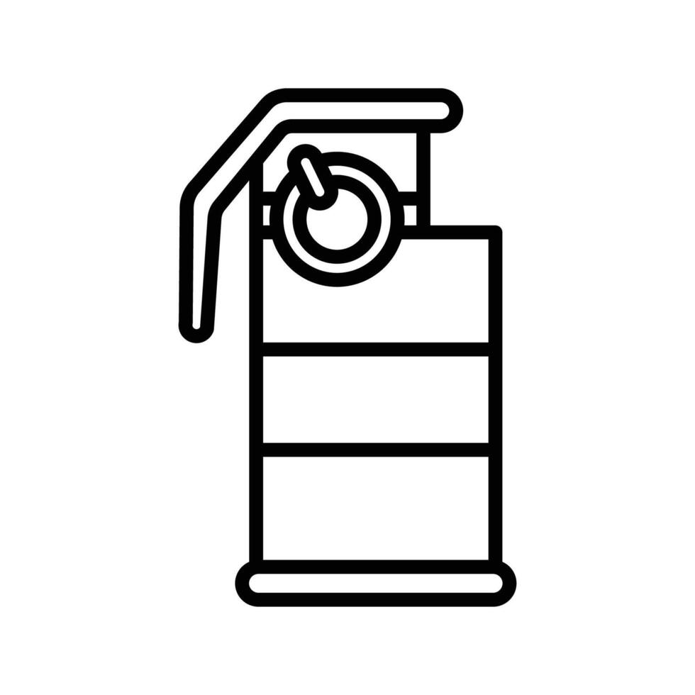 grenade icon vector design template in white background 40527322 Vector ...