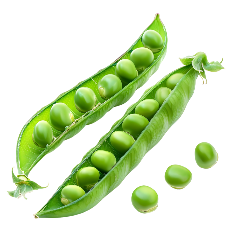 AI generated 3D Rendering of a Green Peas on Transparent Background ...