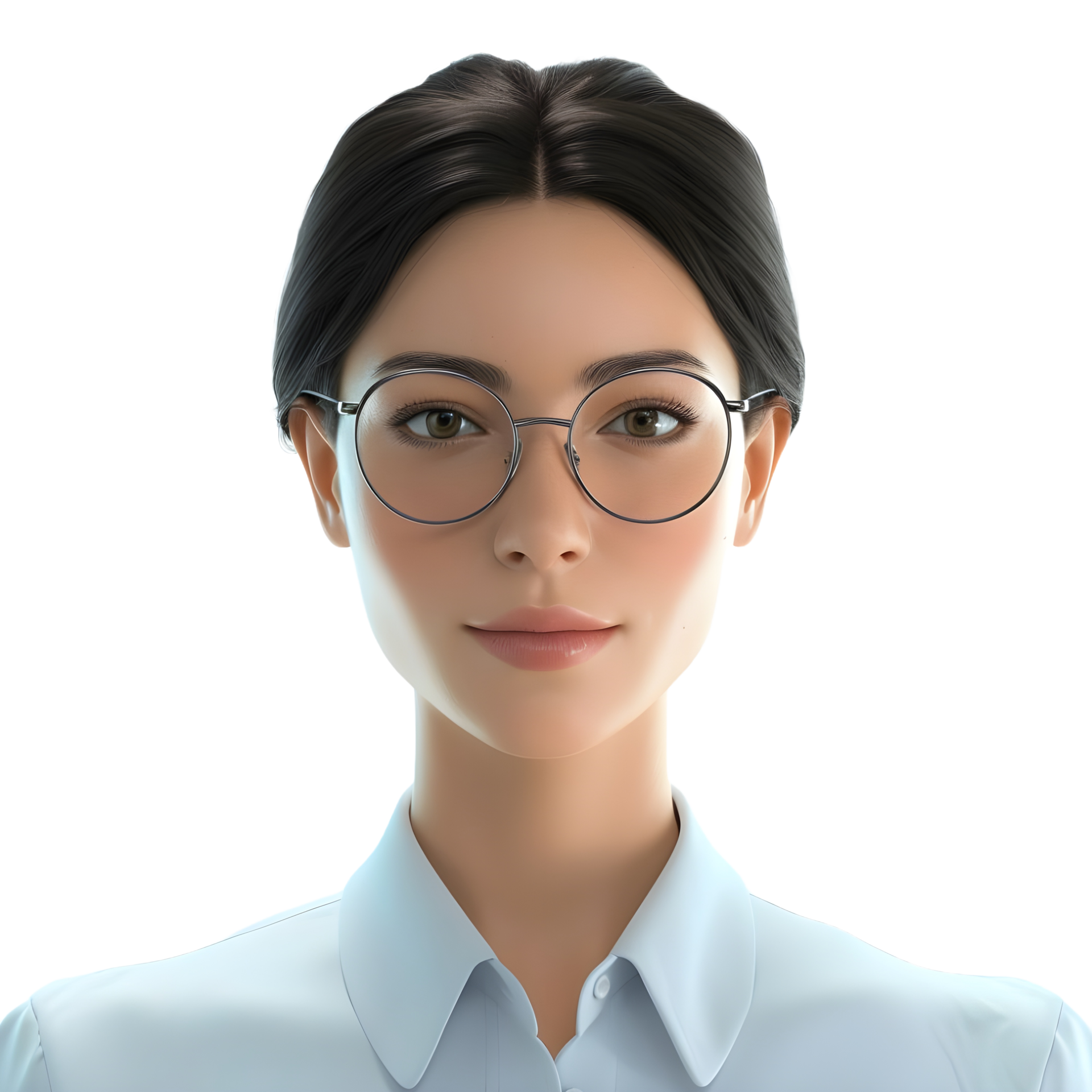 AI generated 3D Rendering of a Female Teacher Standing on Transparent Background - Ai Generated ...