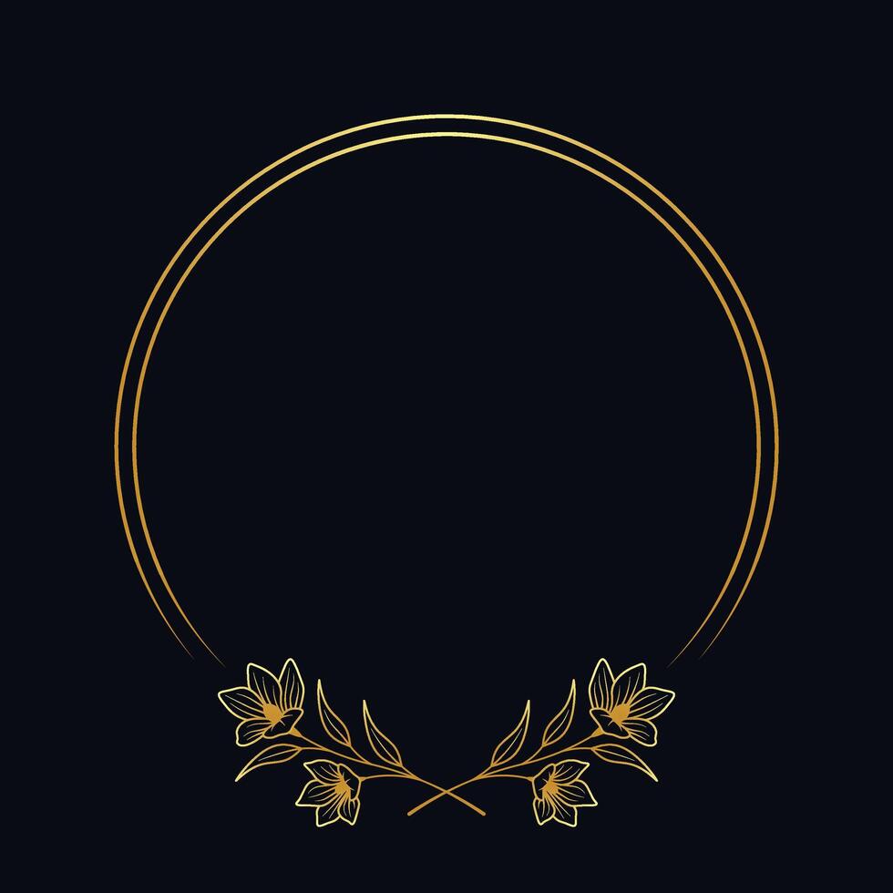 Luxury gold floral frame vector templates 40533714 Vector Art at Vecteezy Luxury gold floral frame vector templates 40533714 Vector Art at Vecteezy