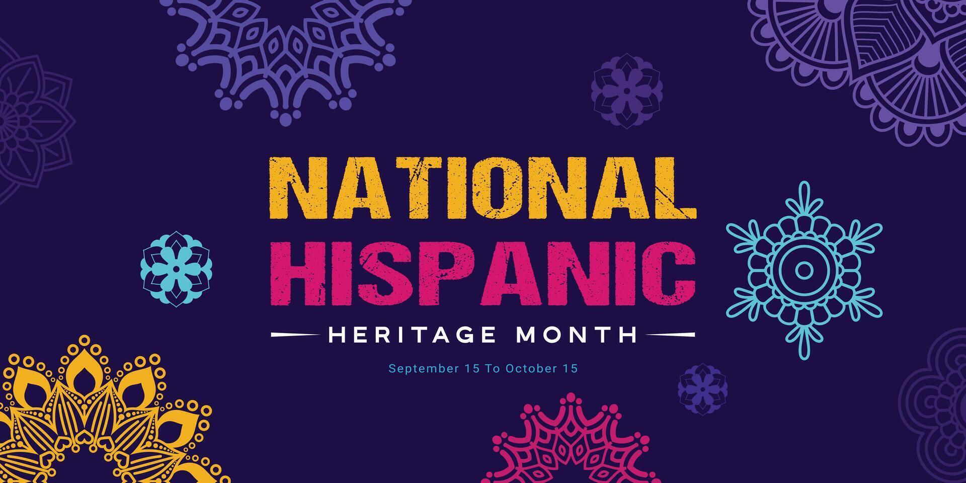 National Hispanic Heritage Month celebration from September 15 to ...