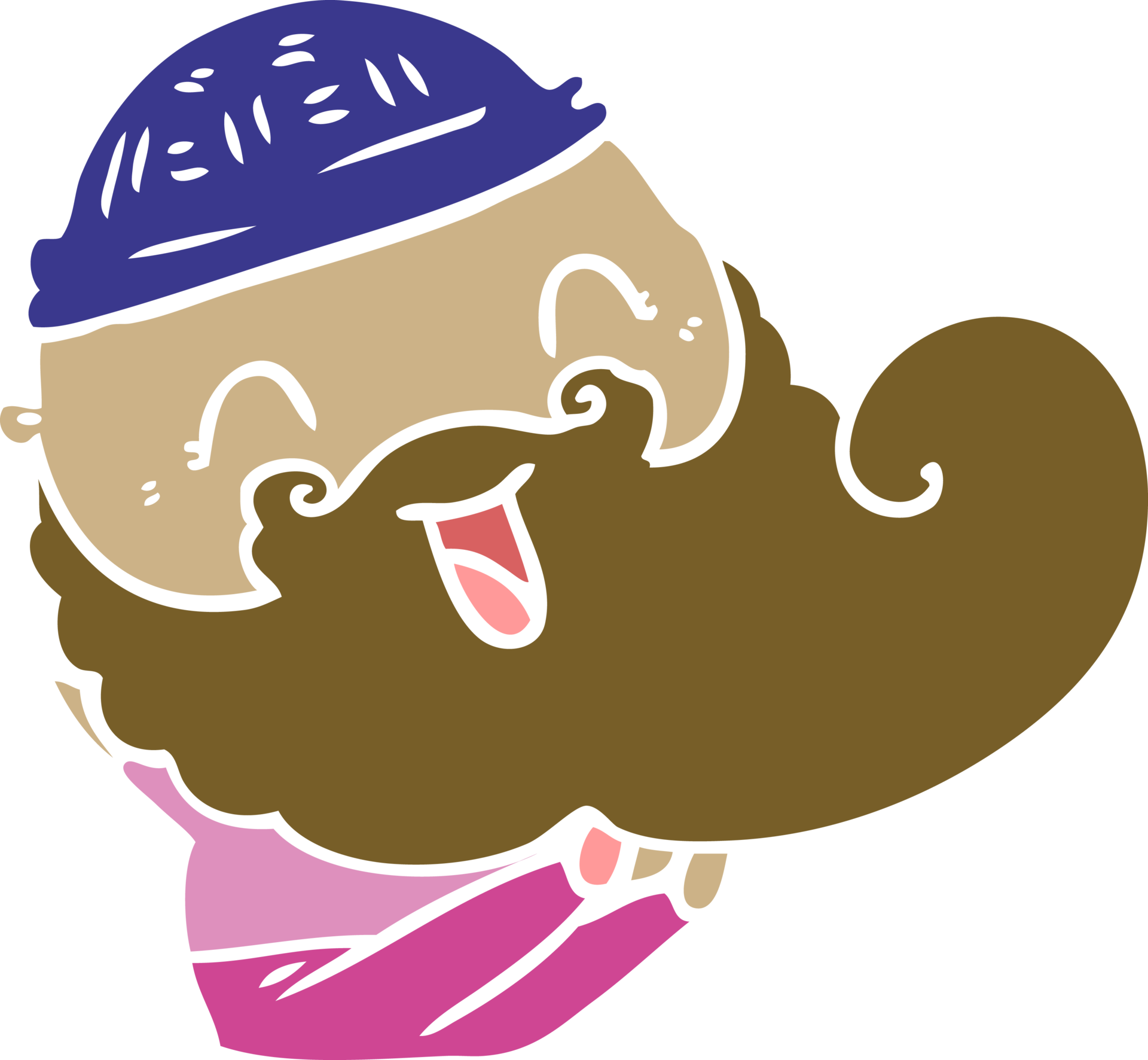 Happy Bearded Man 40548084 Png