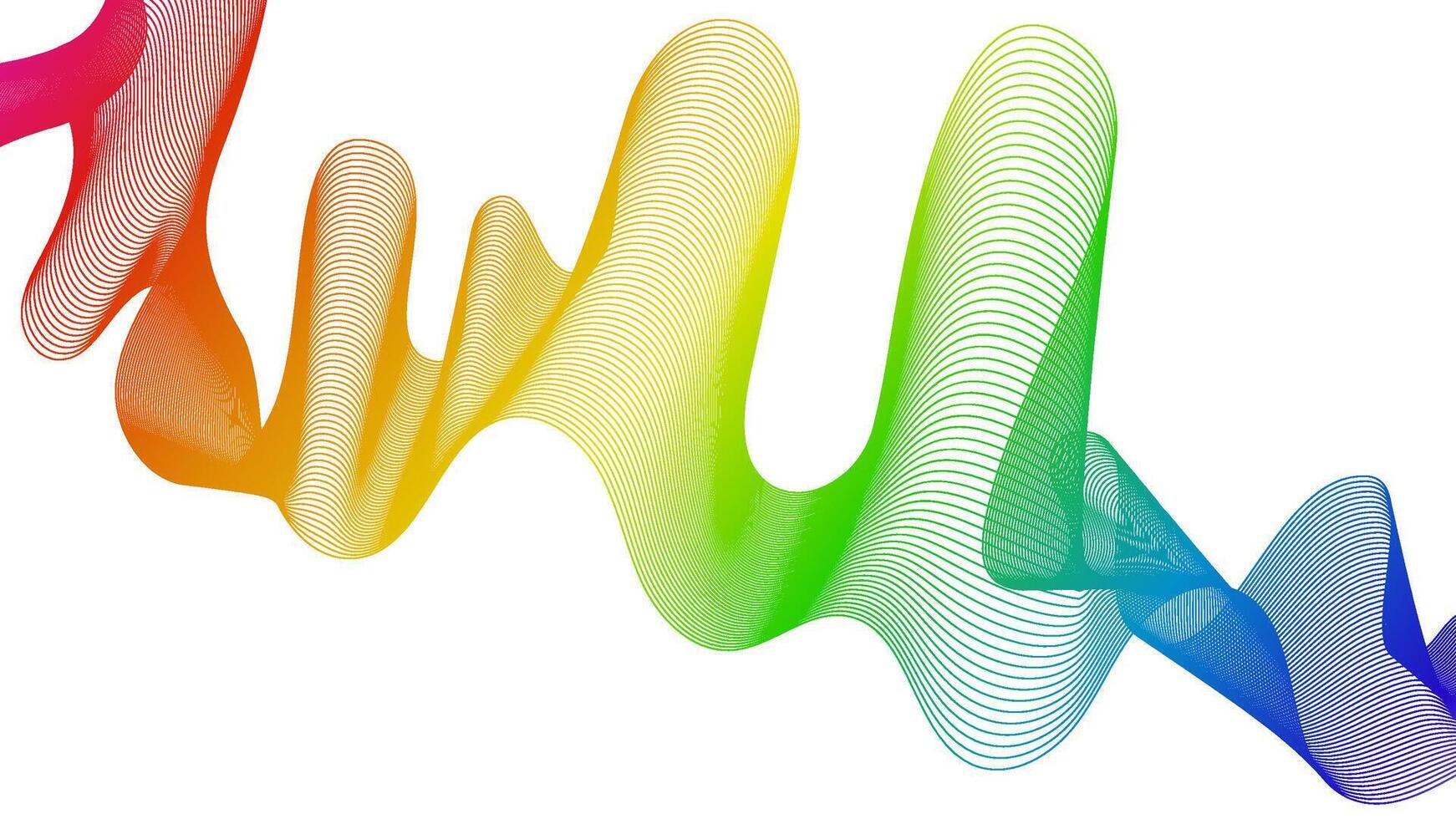 Abstract backdrop with wave gradient lines 40548456 Vector Art at Vecteezy