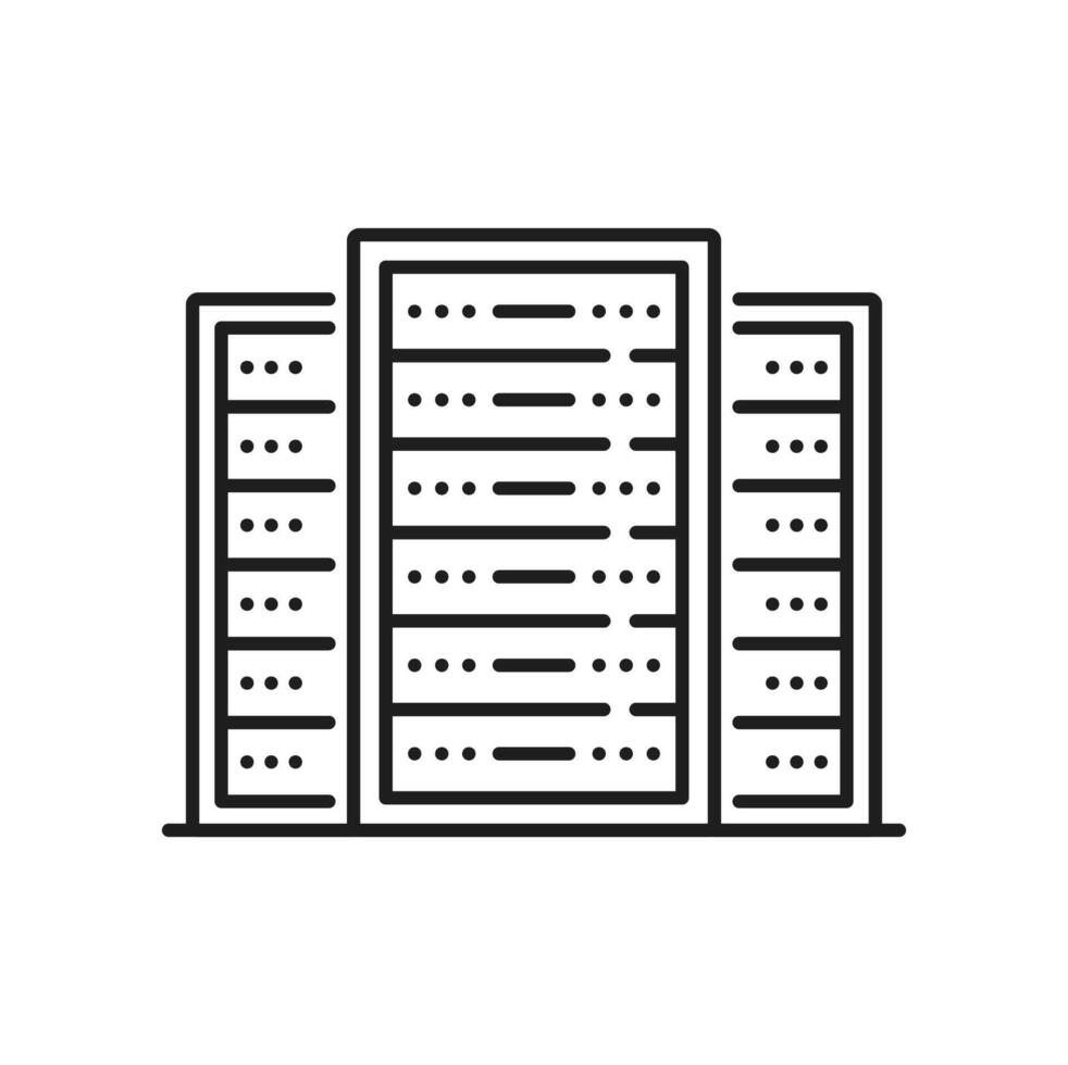 Database Network Server And Cloud Storage Icon 40550974 Vector Art At Vecteezy
