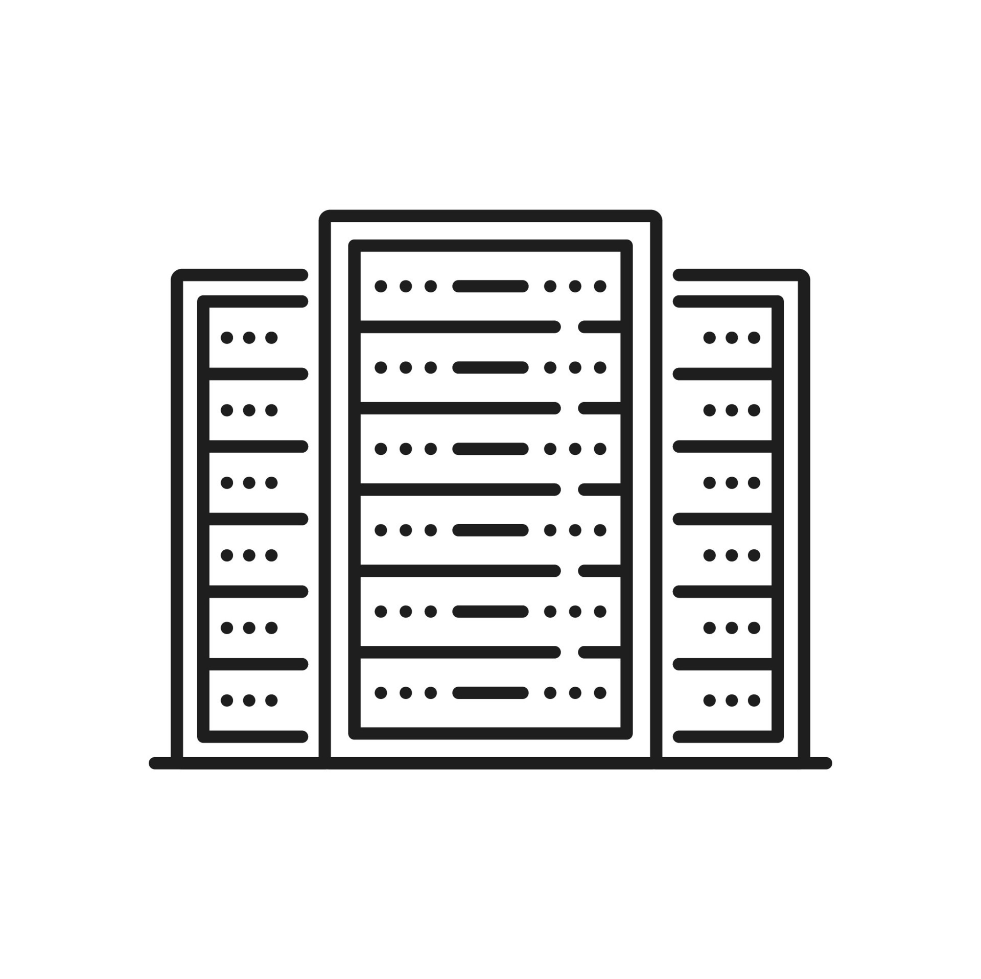 Database Network Server And Cloud Storage Icon 40550974 Vector Art At Vecteezy
