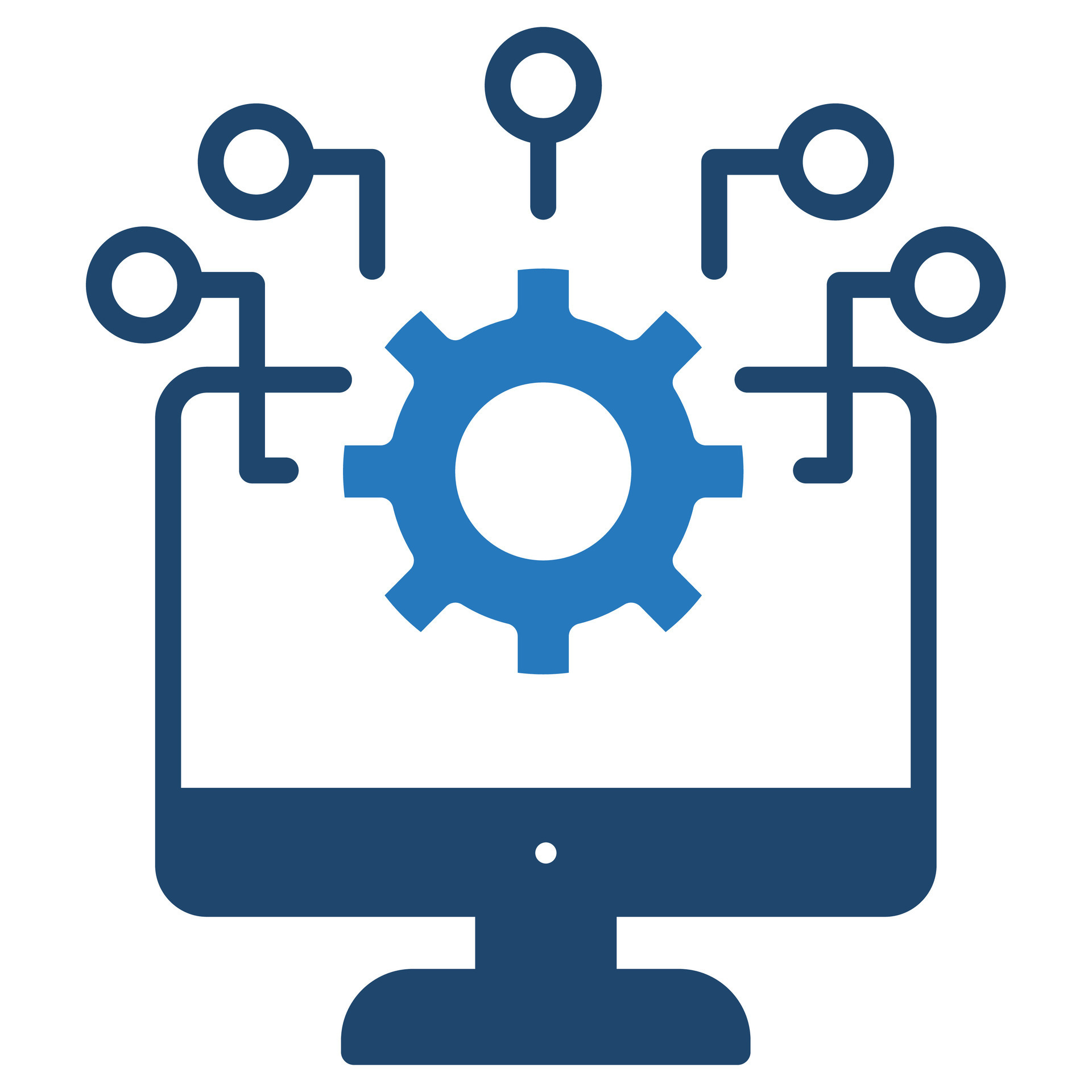 Systems Integration icon line vector illustration 40552901 Vector Art ...