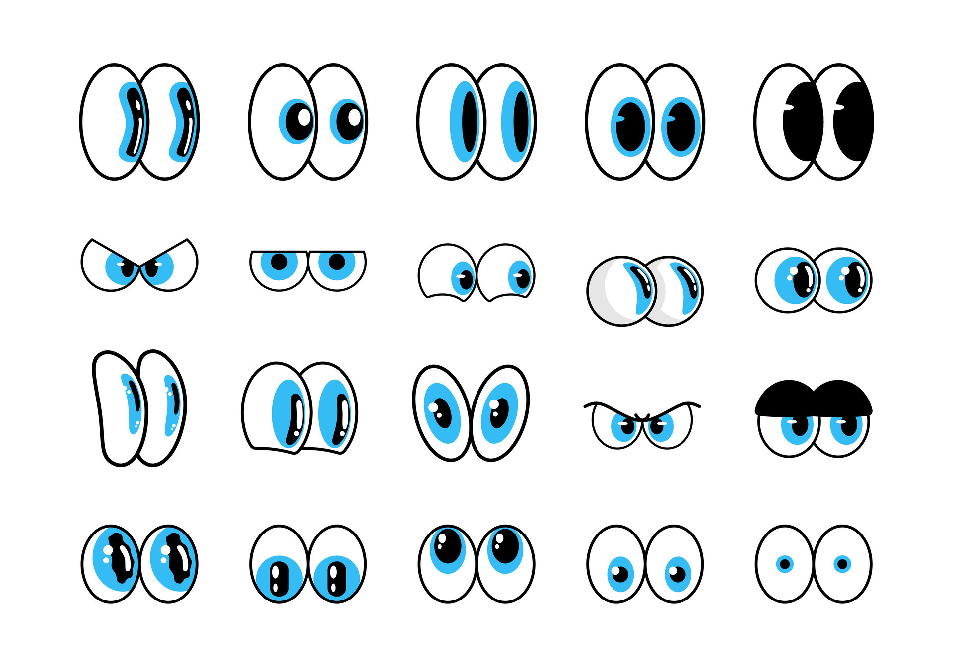 Pop Art Eye Cartoon Element Set 40563104 Vector Art at Vecteezy Pop Art Eye Cartoon Element Set 40563104 Vector Art at Vecteezy