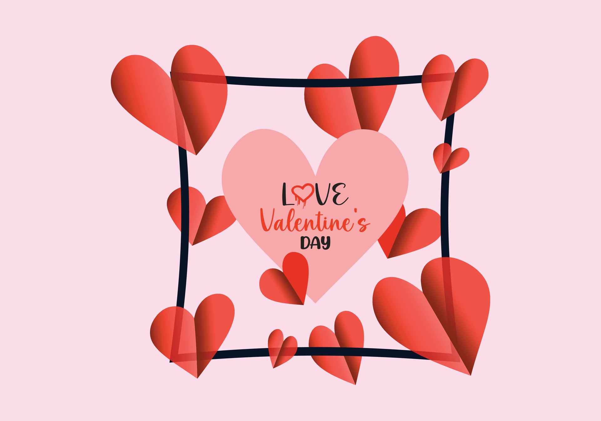 Valentines Day Trendy Typography T Shirt Design Love Quotes