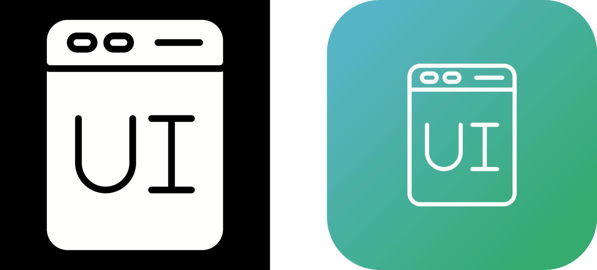 User Interface Design Vector Icon 40582041 Vector Art at Vecteezy