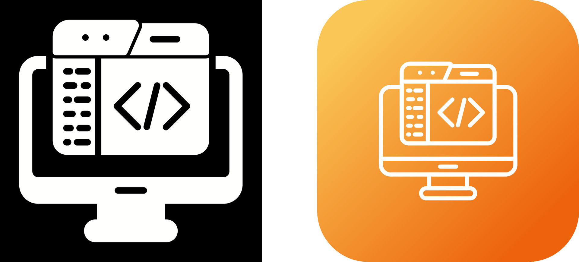 Code Editor Vector Icon 40582337 Vector Art at Vecteezy