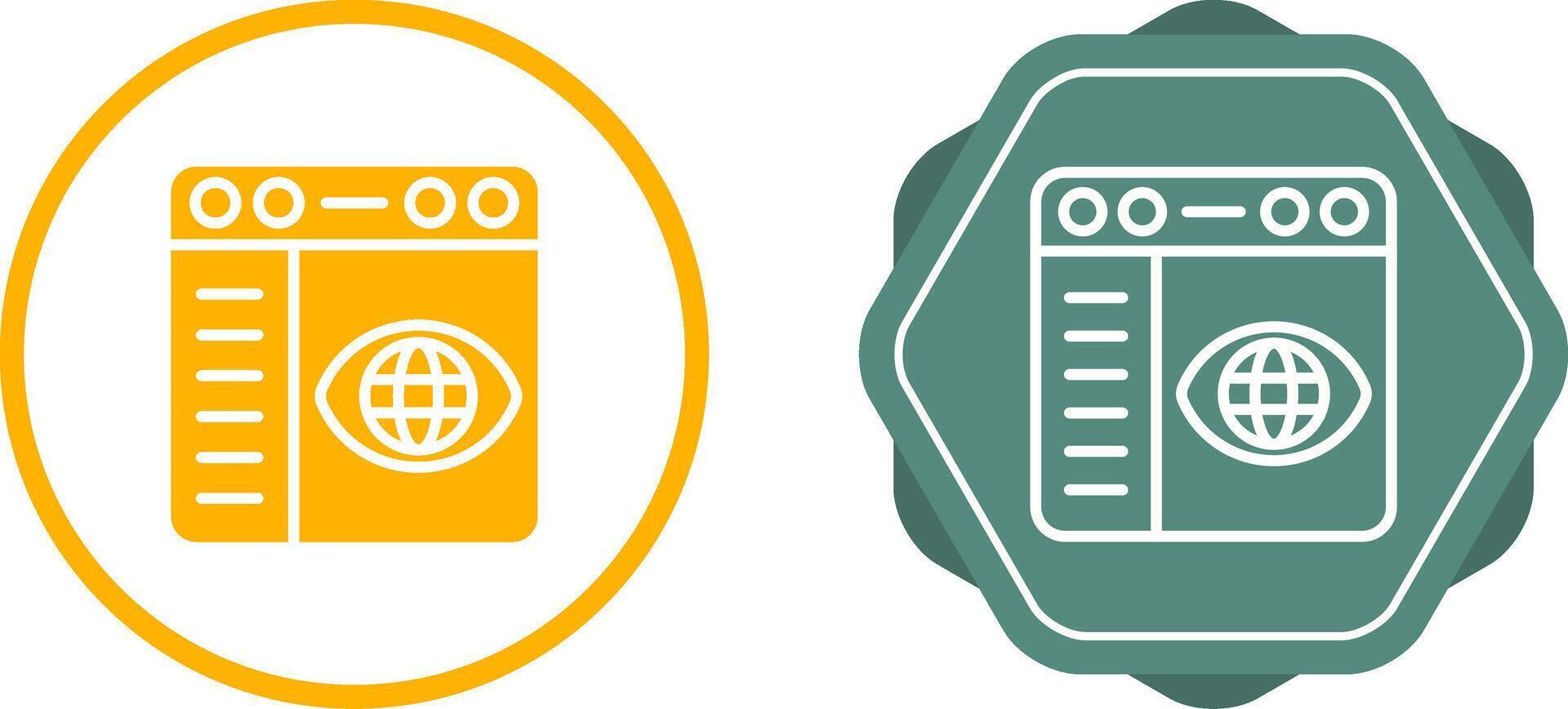 Browser Settings Vector Icon 40587850 Vector Art At Vecteezy