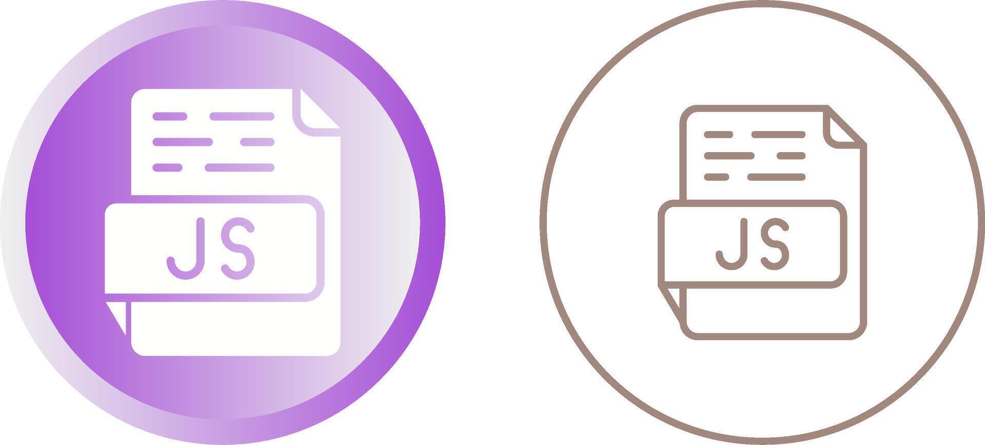 JS Vector Icon 40591501 Vector Art at Vecteezy