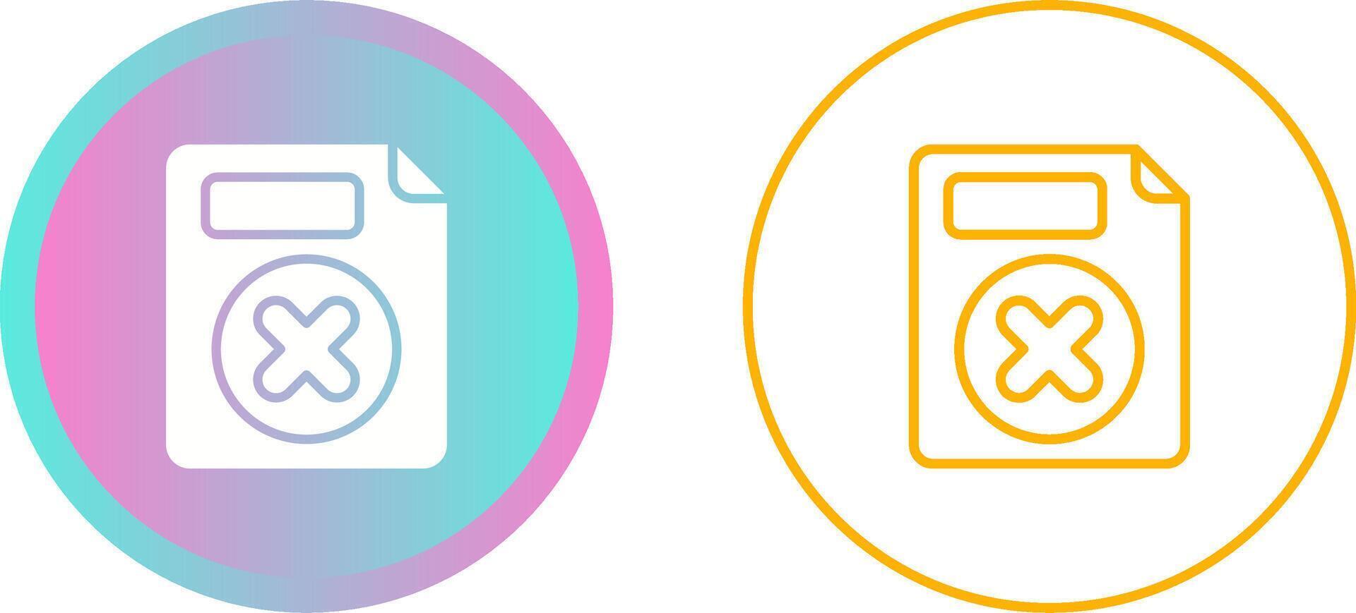 Delete Button Vector Icon 40592091 Vector Art at Vecteezy