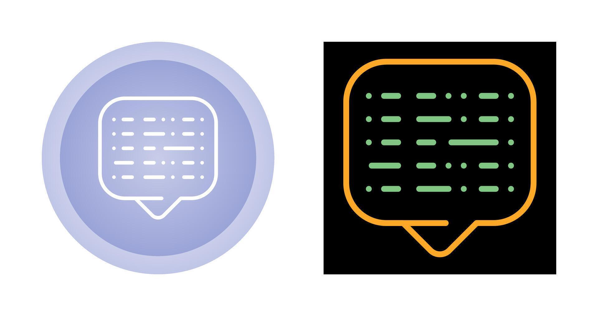 Morse Code Vector Icon 40597235 Vector Art at Vecteezy