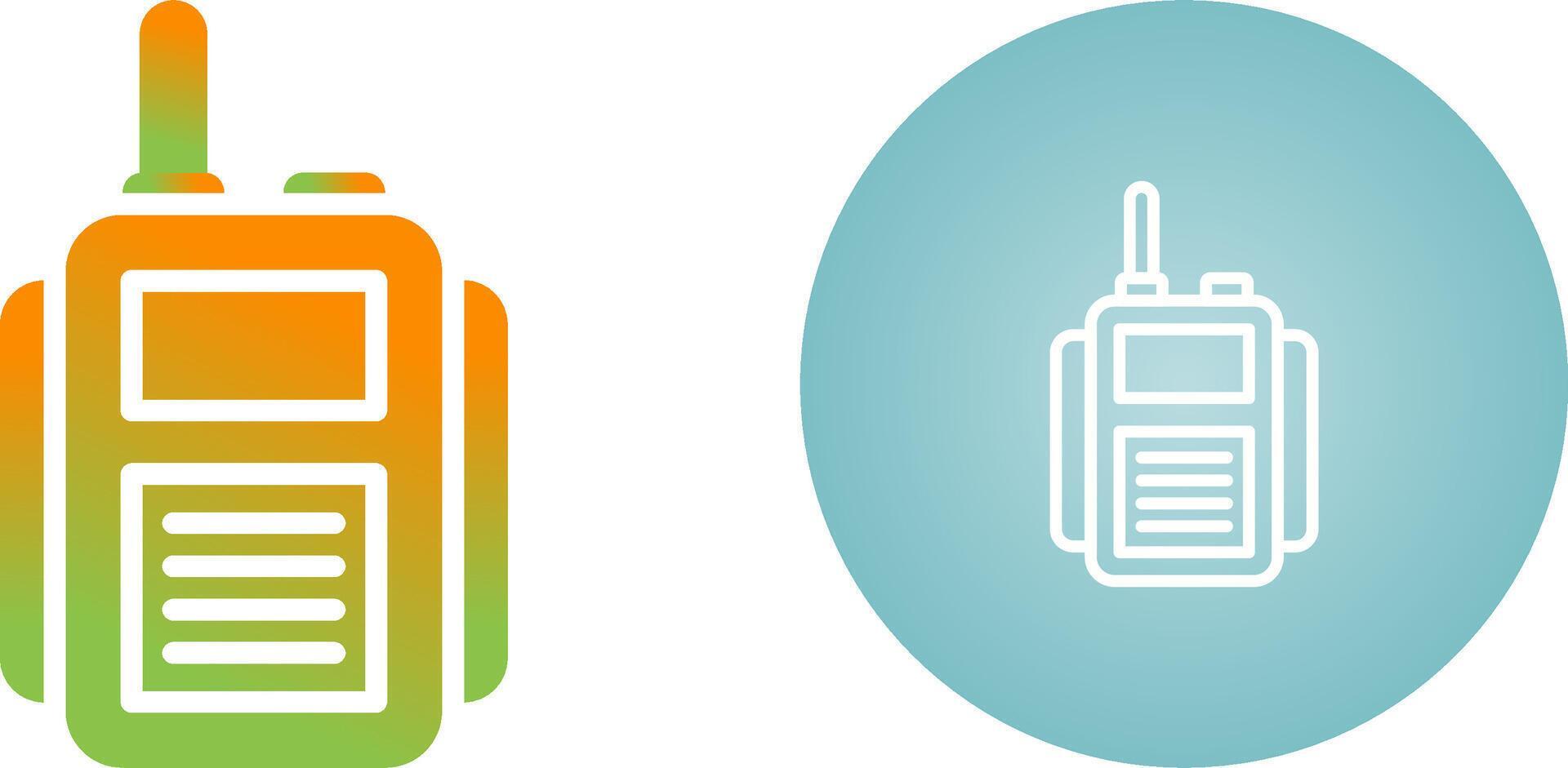 Hand Crank Radio Vector Icon 40606478 Vector Art At Vecteezy