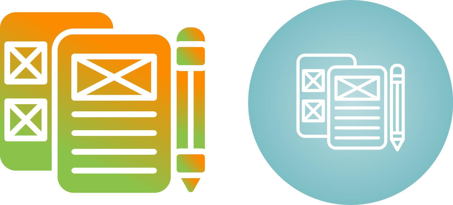 Low Fidelity Prototyping Vector Icon 40607245 Vector Art at Vecteezy