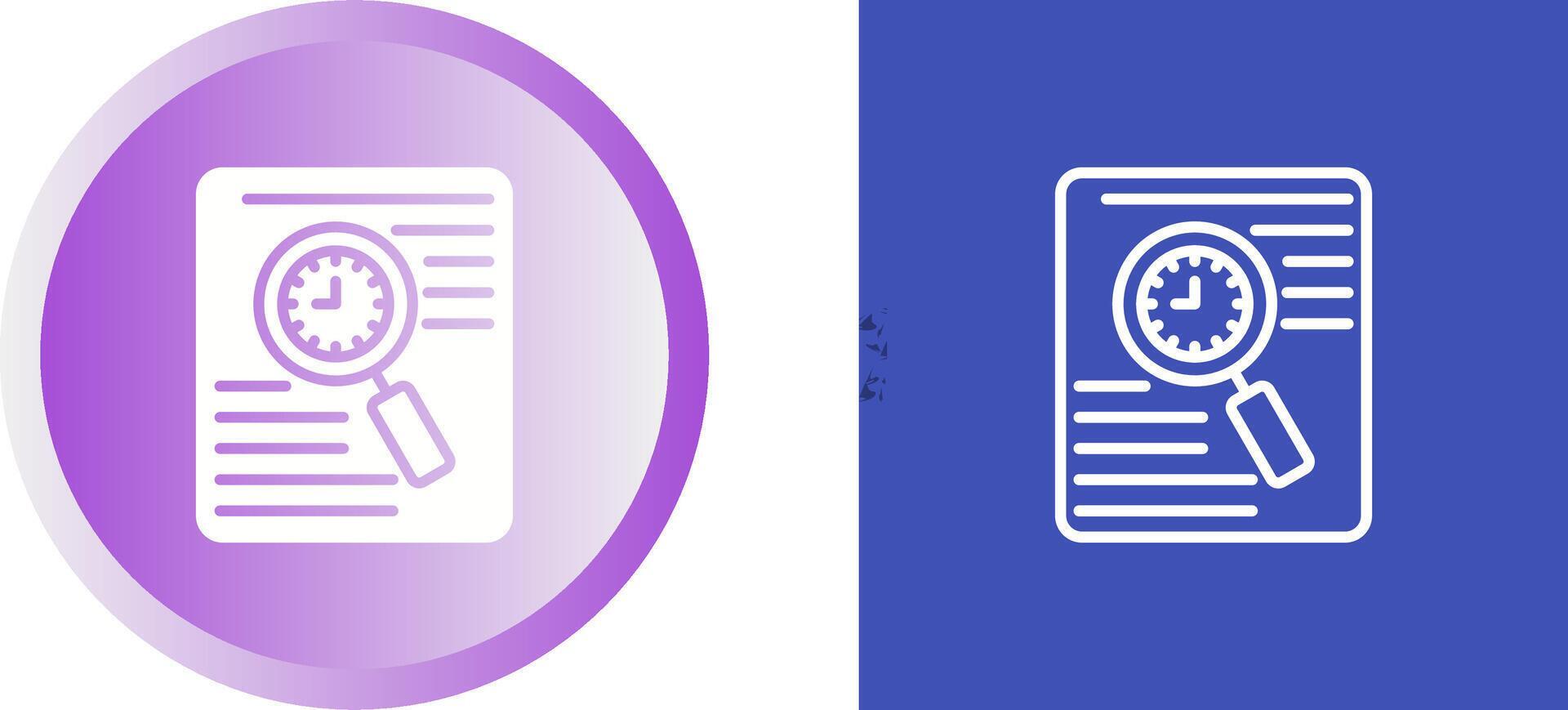 Document Tracking Vector Icon 40613406 Vector Art at Vecteezy