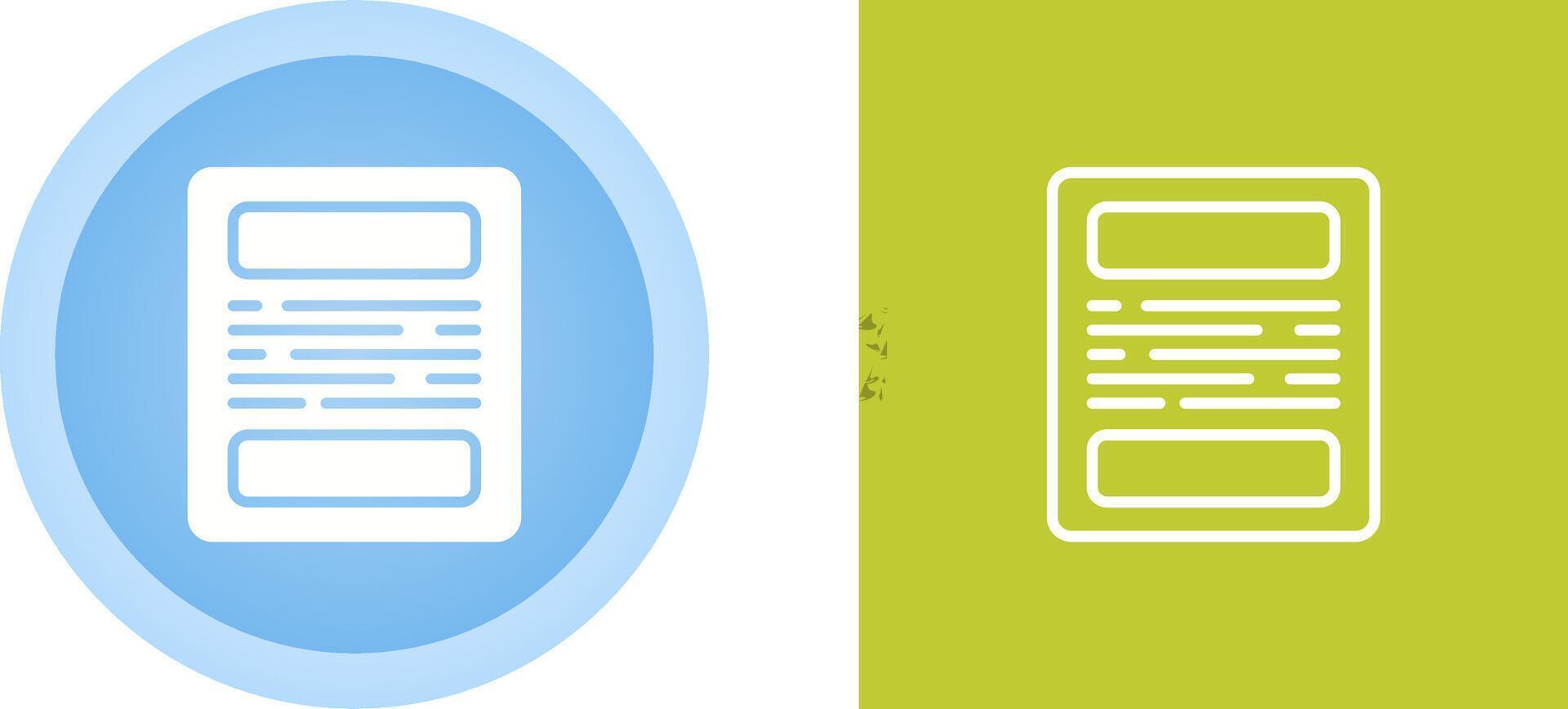 Document Vector Icon 40619921 Vector Art at Vecteezy