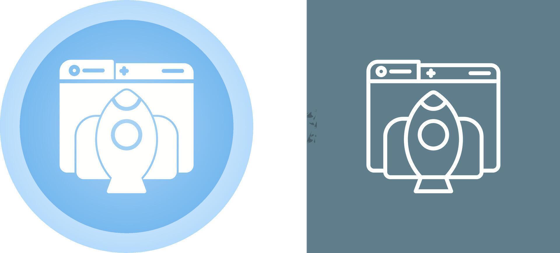 Rocket Launch Vector Icon 40621118 Vector Art at Vecteezy