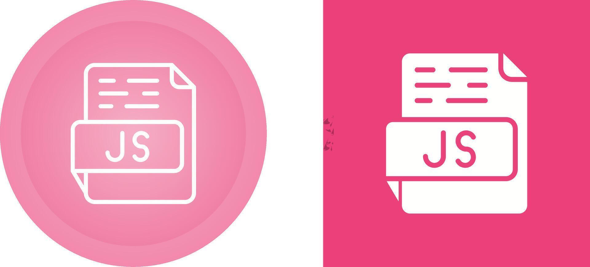 JS Vector Icon 40623622 Vector Art at Vecteezy