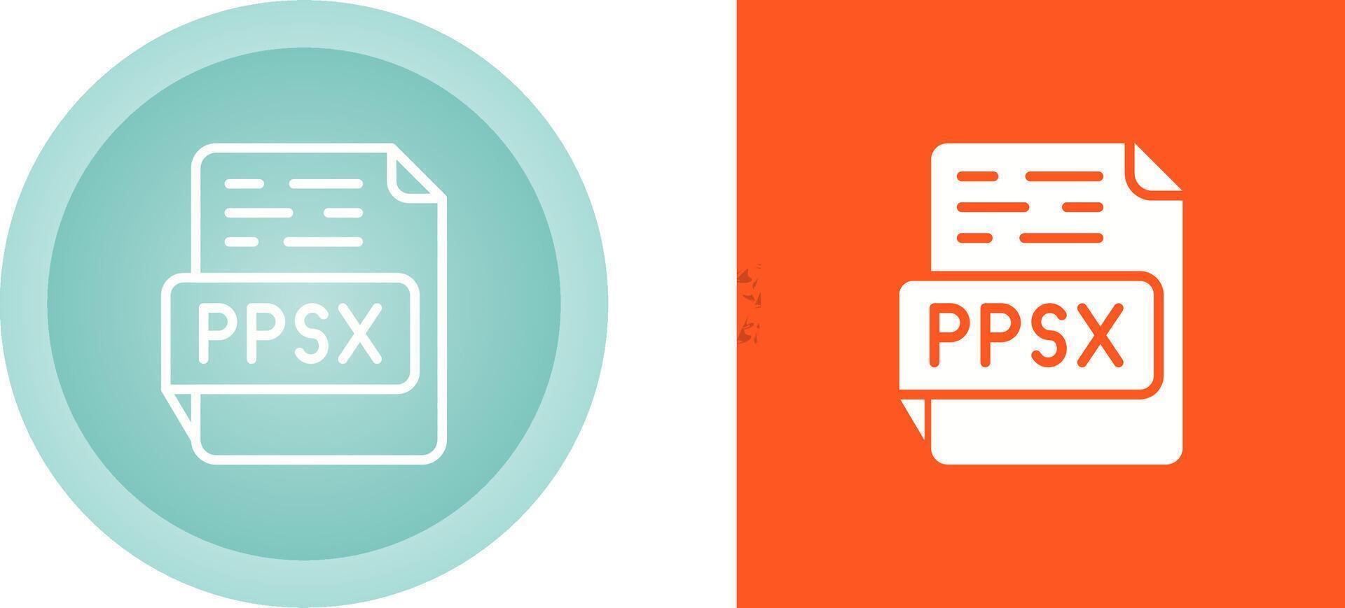 PPSX Vector Icon 40624067 Vector Art at Vecteezy