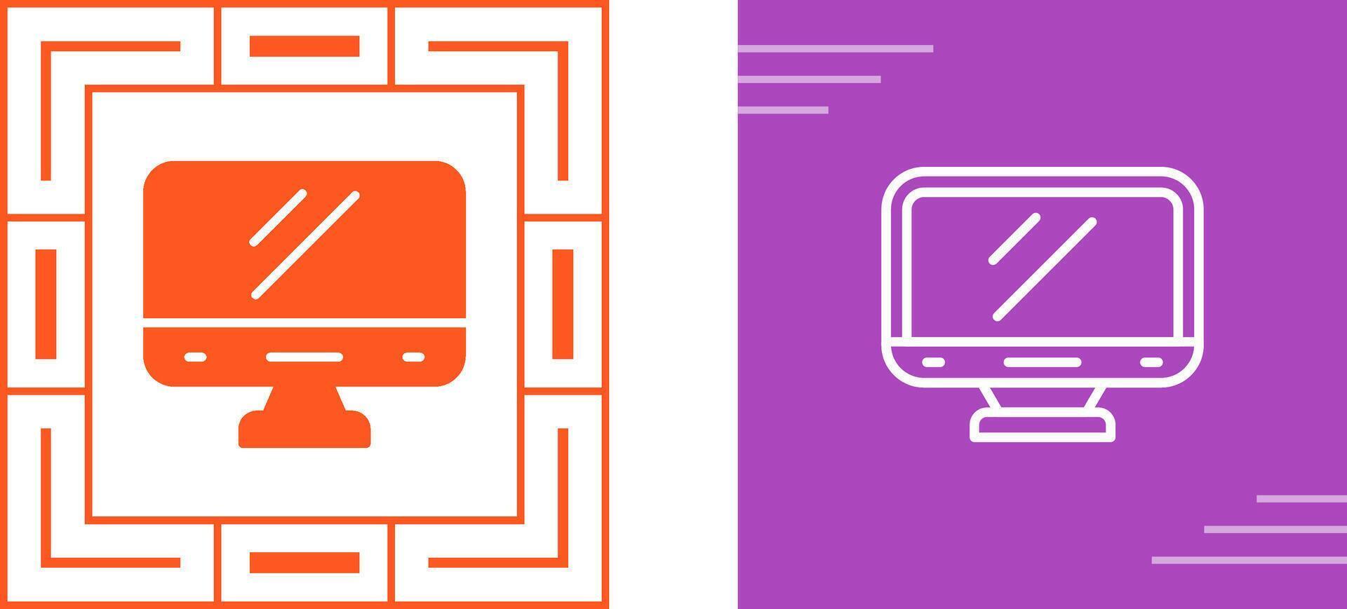 Desktop Computer Vector Icon 40626687 Vector Art at Vecteezy