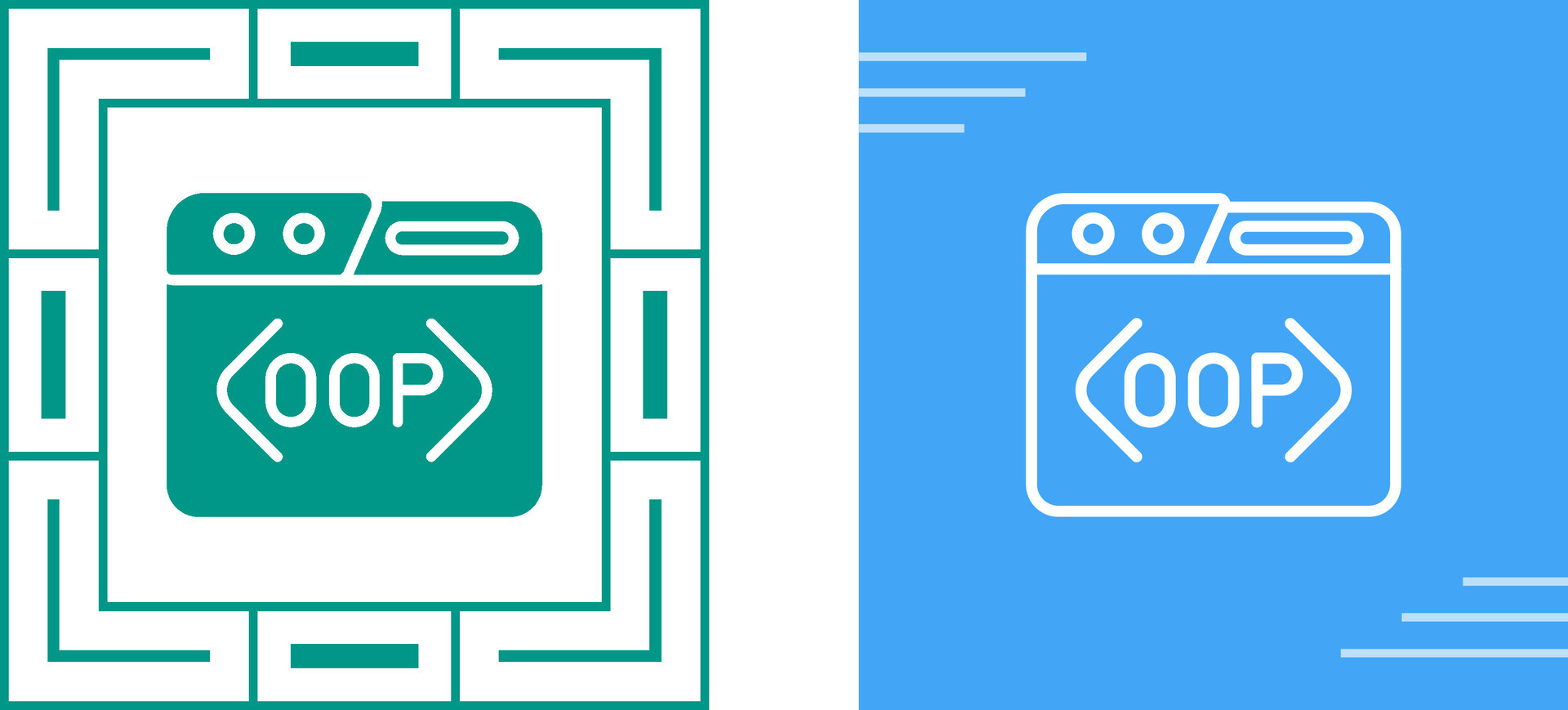 OOP Vector Icon 40627709 Vector Art at Vecteezy