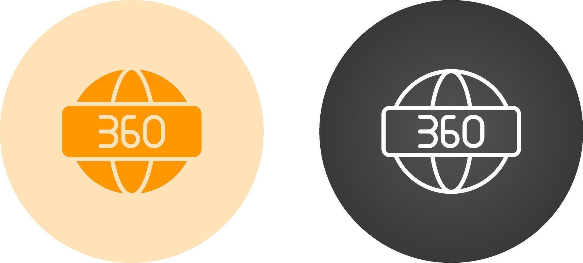 Icono de vector de 360 grados 40645454 Vector en Vecteezy Icono de vector de 360 grados 40645454 Vector en Vecteezy