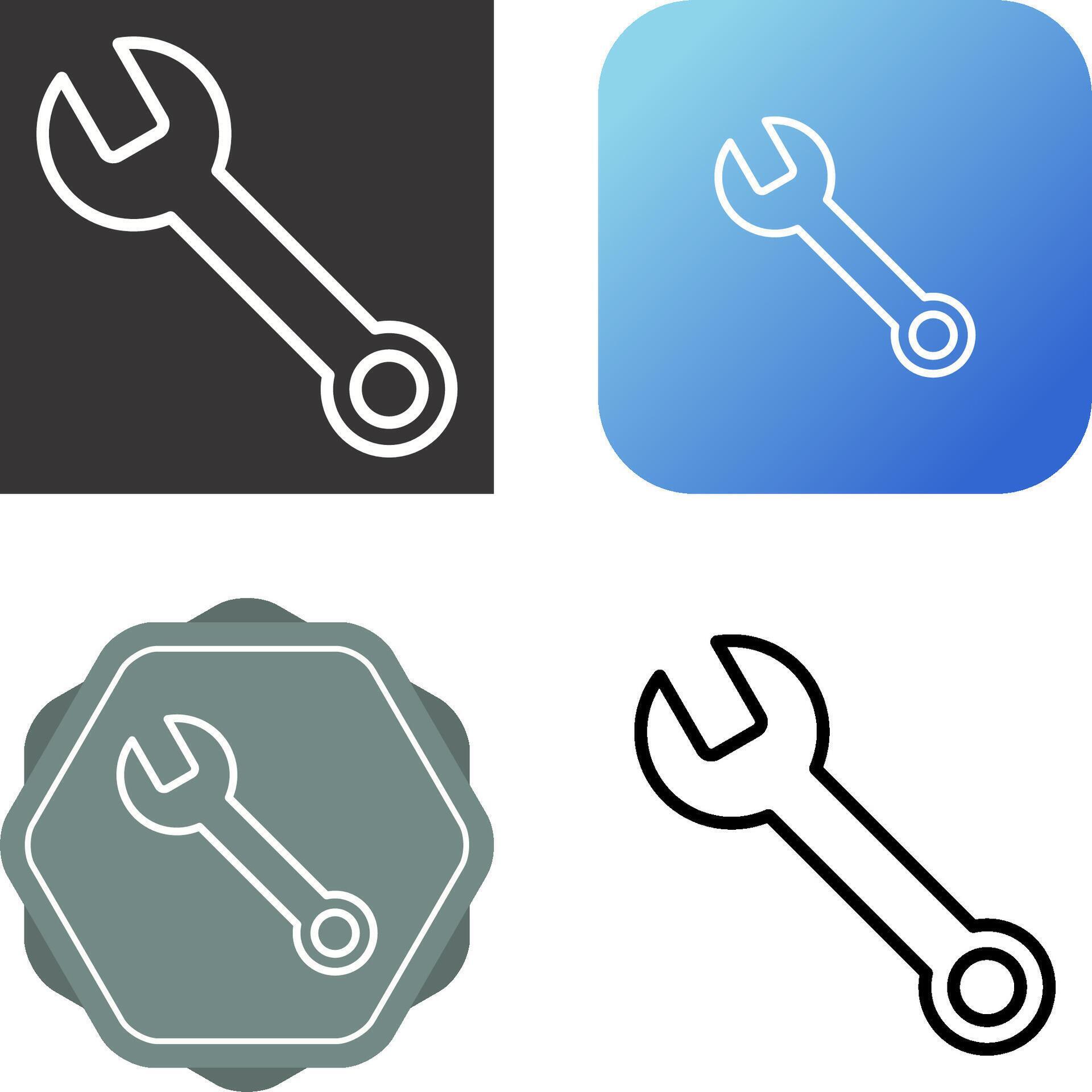 Spanner Vector Icon 40652557 Vector Art at Vecteezy