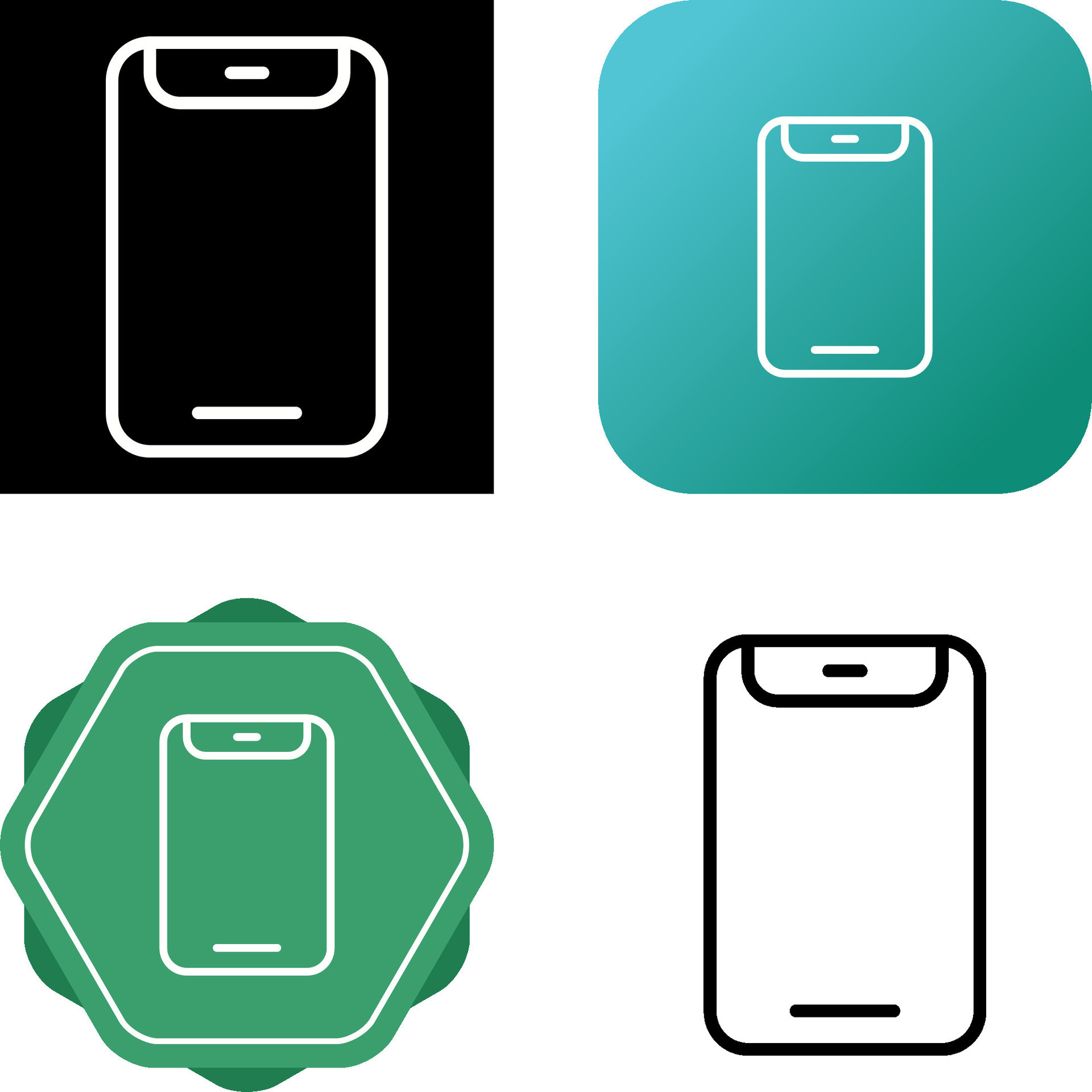 Mobile Notch Vector Icon 40652708 Vector Art at Vecteezy