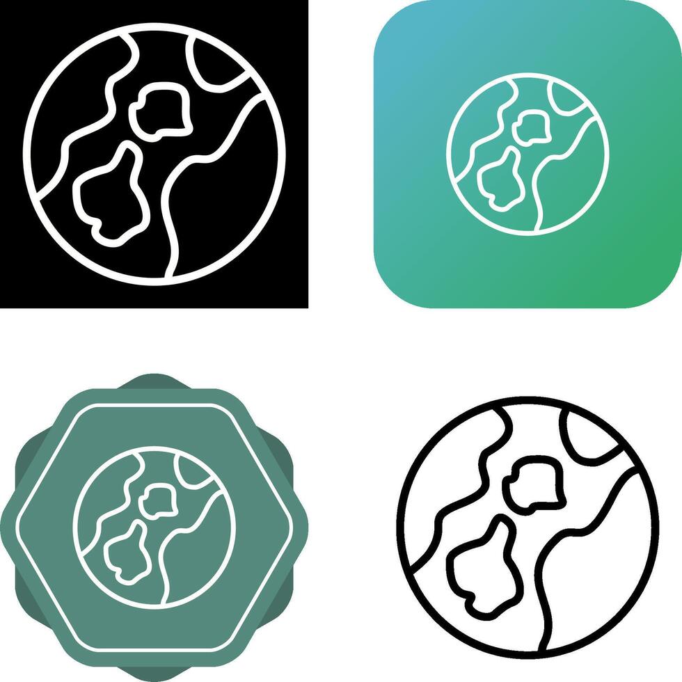 Earth Vector Icon 40653419 Vector Art at Vecteezy