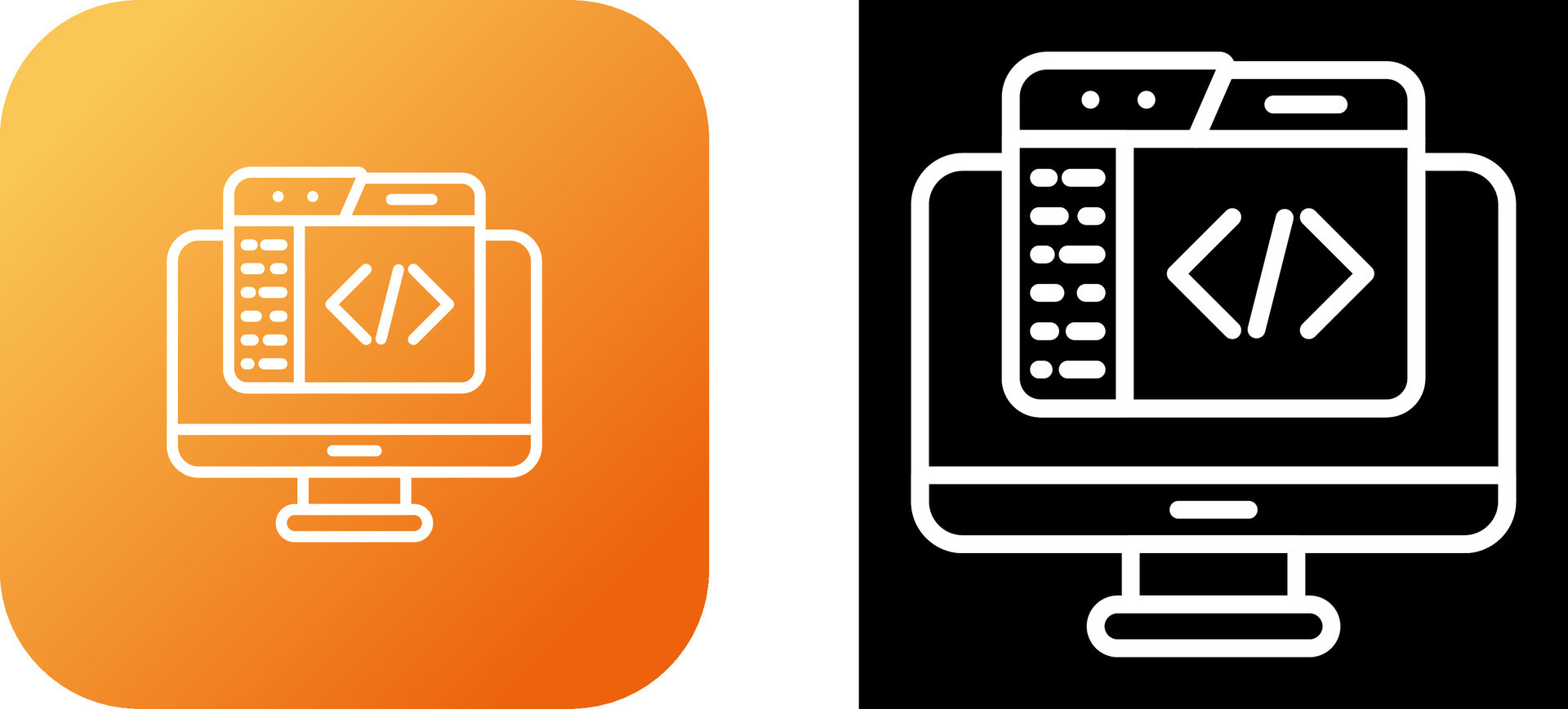 Code Editor Vector Icon 40655887 Vector Art at Vecteezy