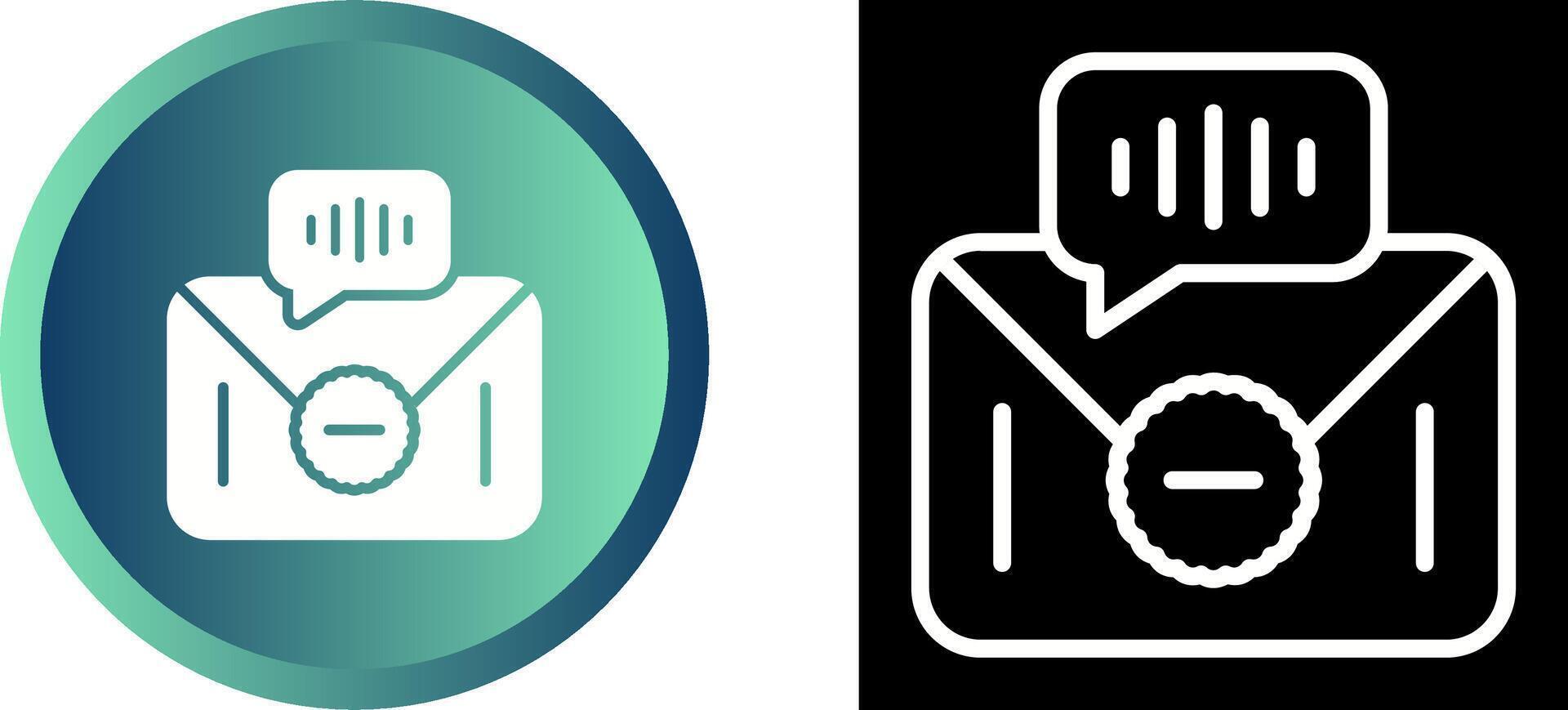 Voicemail Vector Icon 40660824 Vector Art at Vecteezy