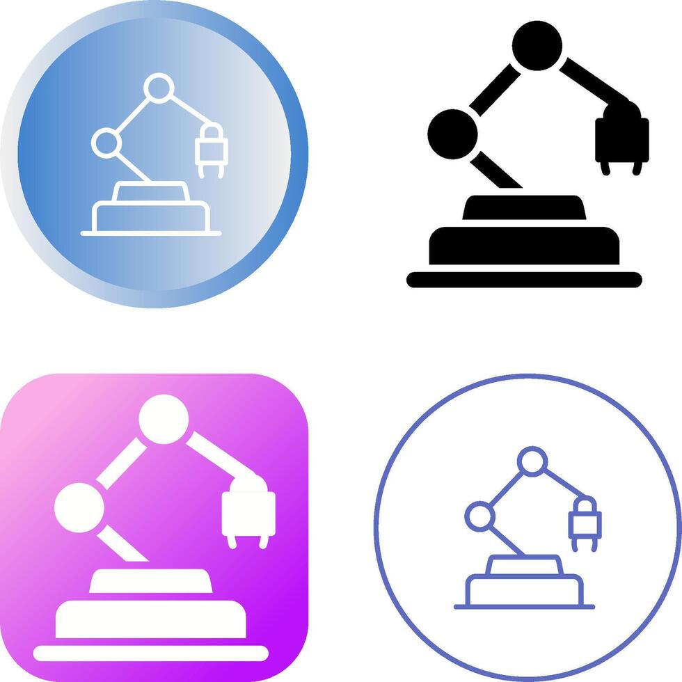 Industrial Robot Vector Icon 40664818 Vector Art at Vecteezy