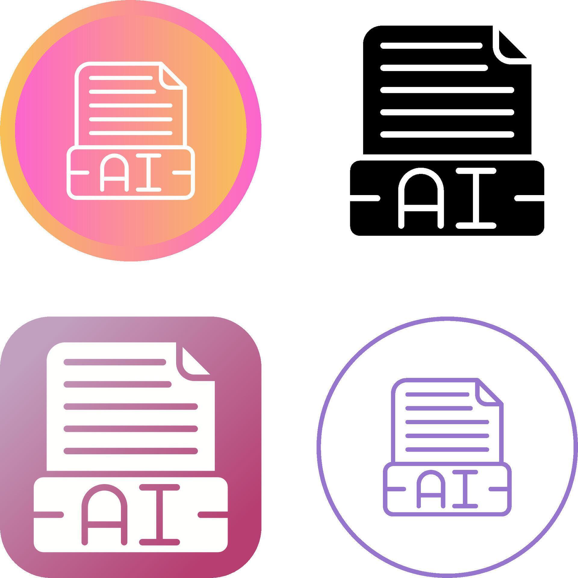 Document Format Vector Icon 40664949 Vector Art at Vecteezy