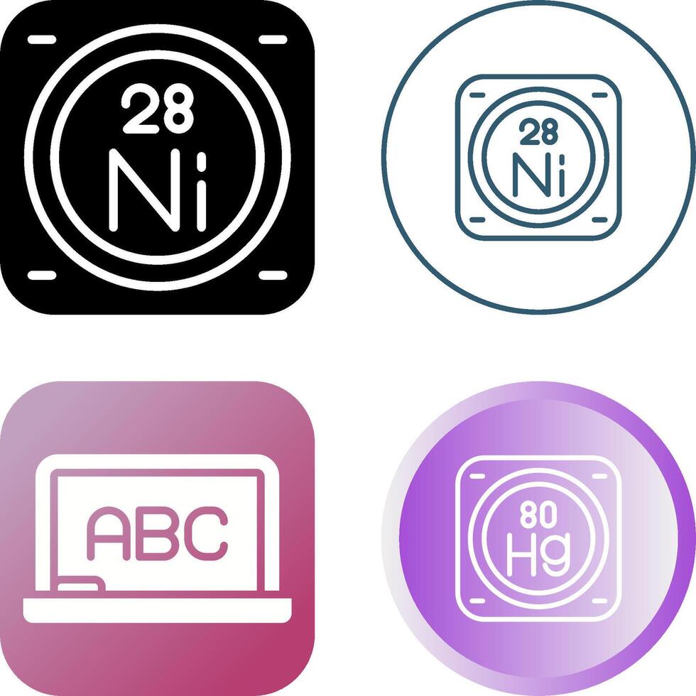 Nickel Vector Icon 40667133 Vector Art at Vecteezy