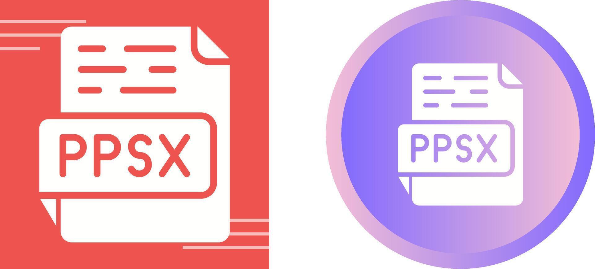 PPSX Vector Icon 40670586 Vector Art at Vecteezy