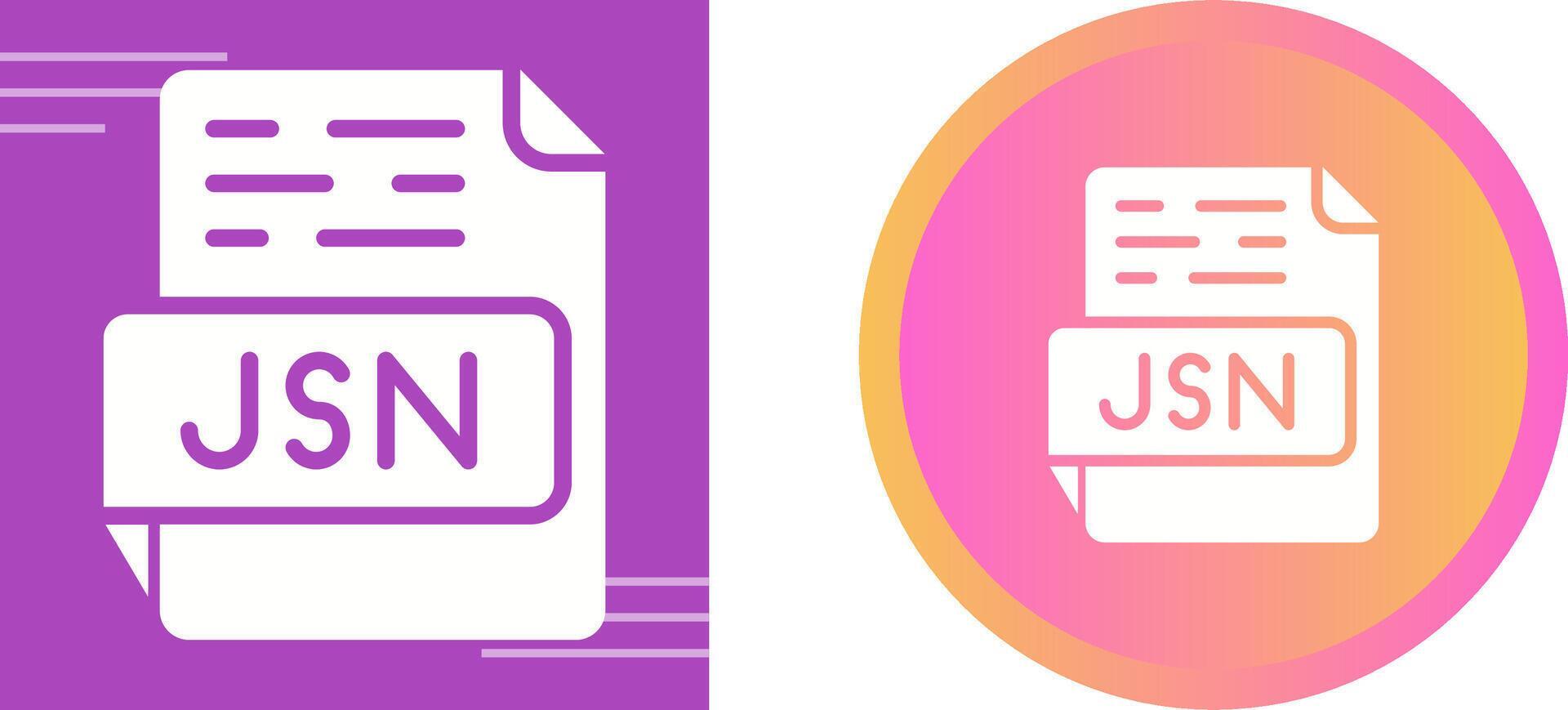 JSON Vector Icon 40670603 Vector Art at Vecteezy