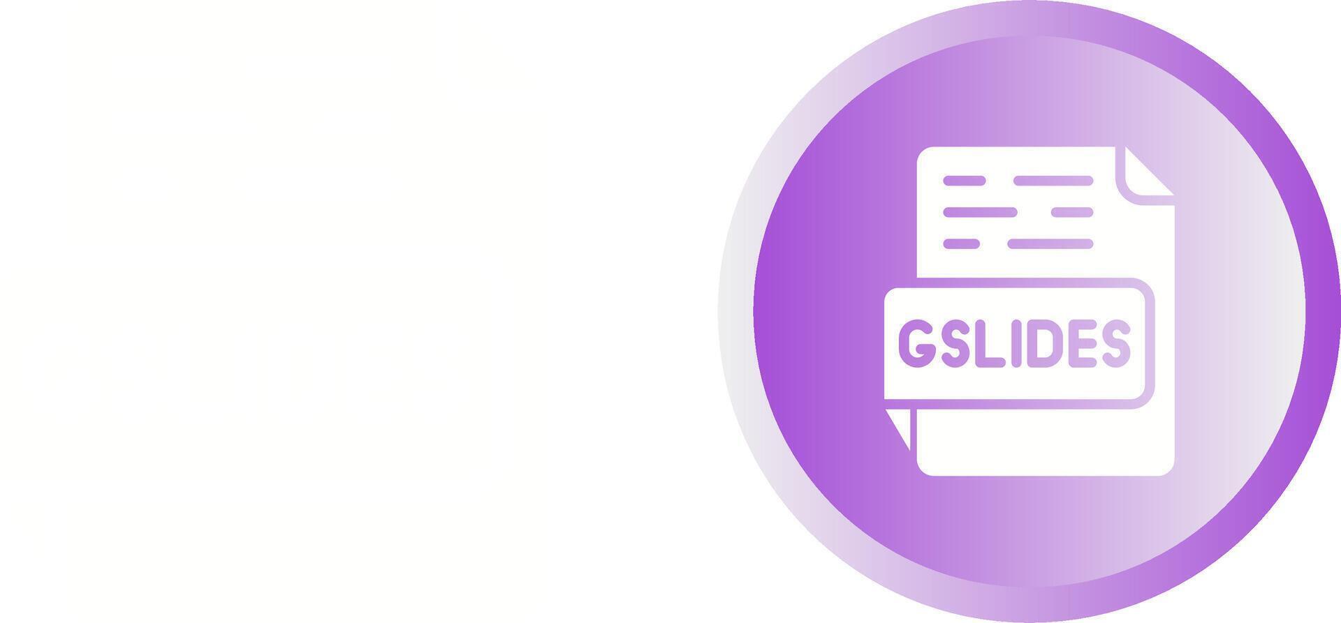 GSLIDES Vector Icon 40670621 Vector Art at Vecteezy