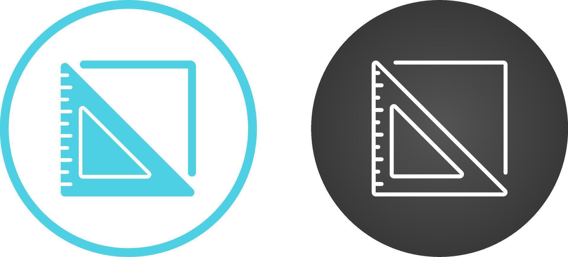 Triangular Ruler Vector Icon 40672701 Vector Art at Vecteezy