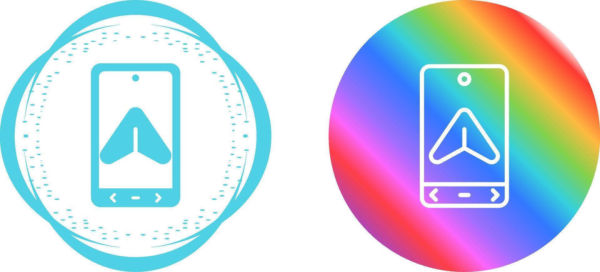 Gps Navigation Vector Icon 40686455 Vector Art At Vecteezy