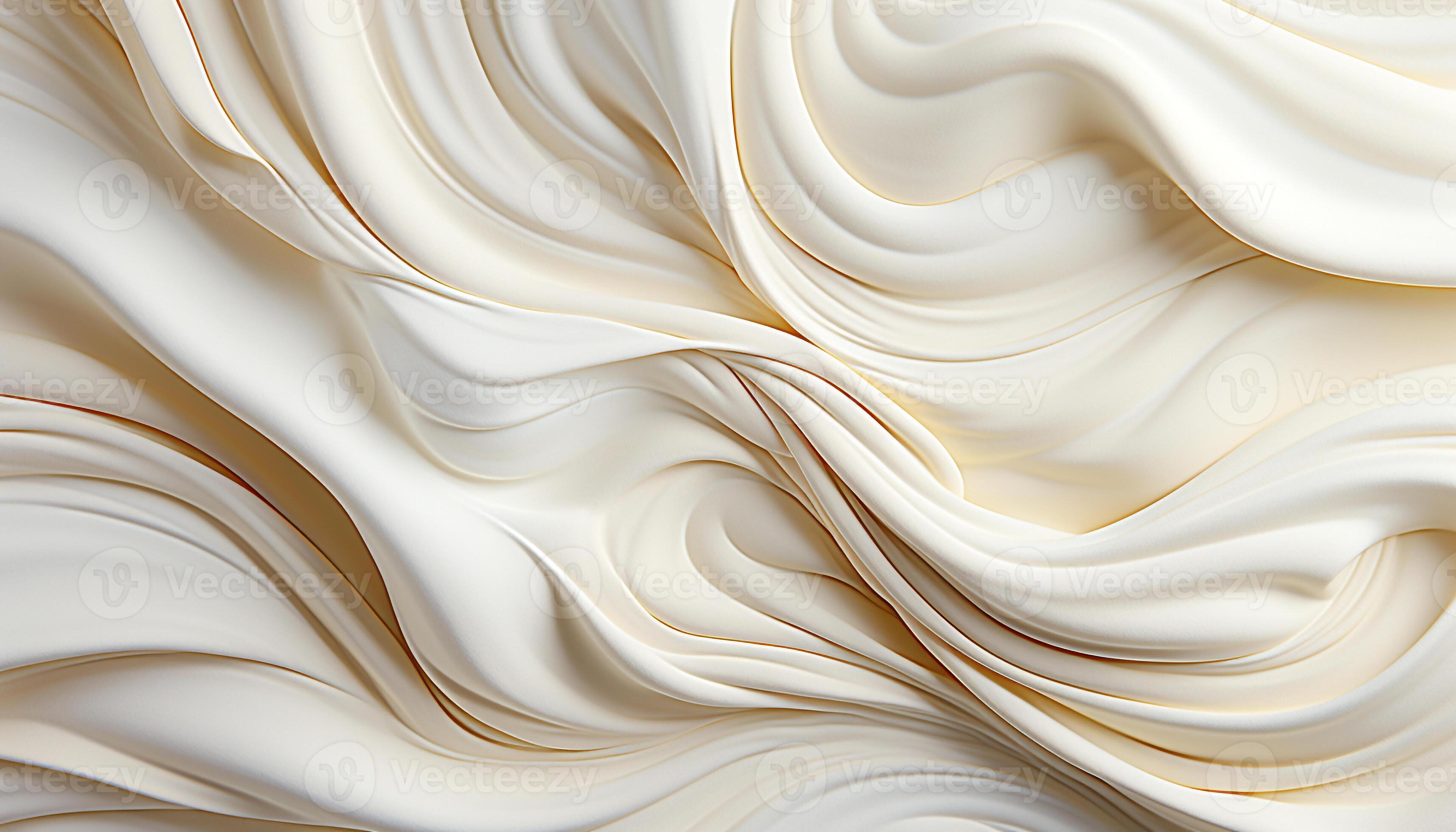 Ai Generated Abstract Wave Pattern In Bright Yellow A Modern Wallpaper