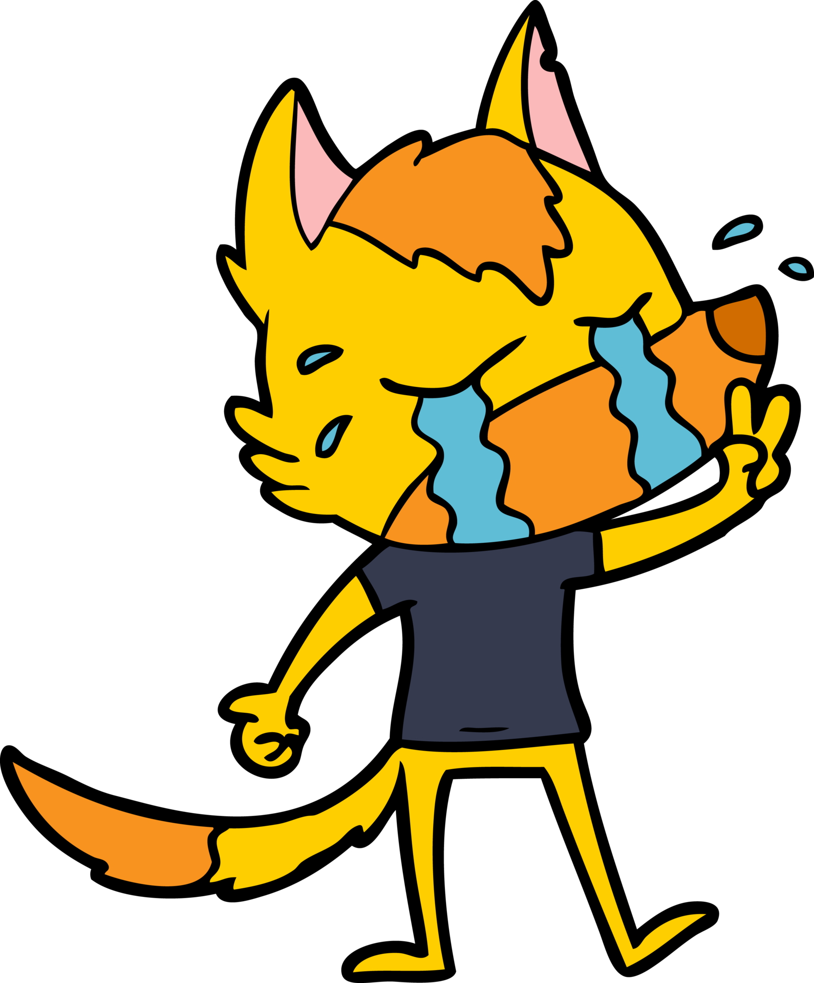 Fox Cartoon Character 40694546 Png